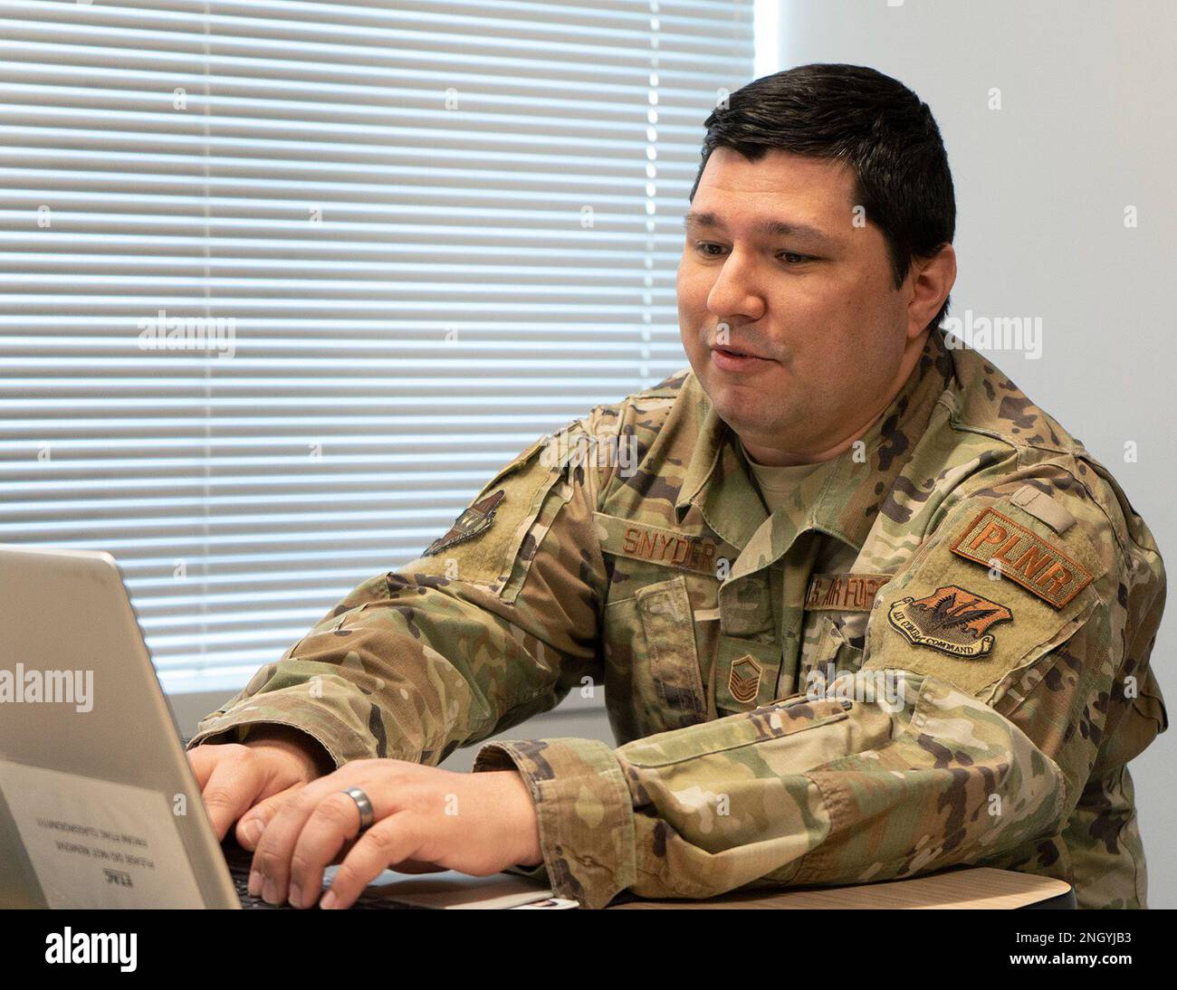 U.S. Air Force Master Sgt. Victor Snyder, 70th Intelligence ...