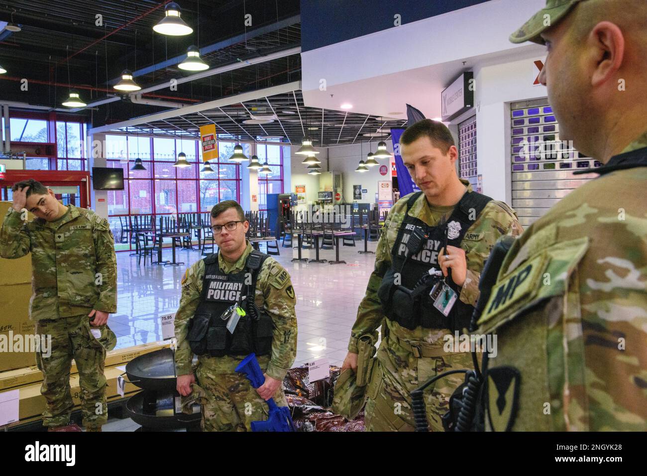U.S. Army Master Sgt. Patrick Spires, provost noncommissioned officer ...