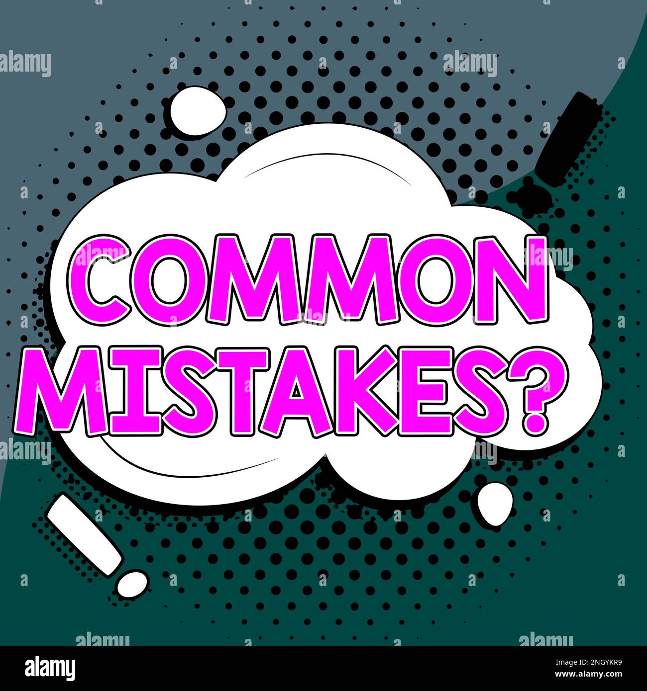 Hand writing sign Common Mistakes. Word Written on repeat act or ...