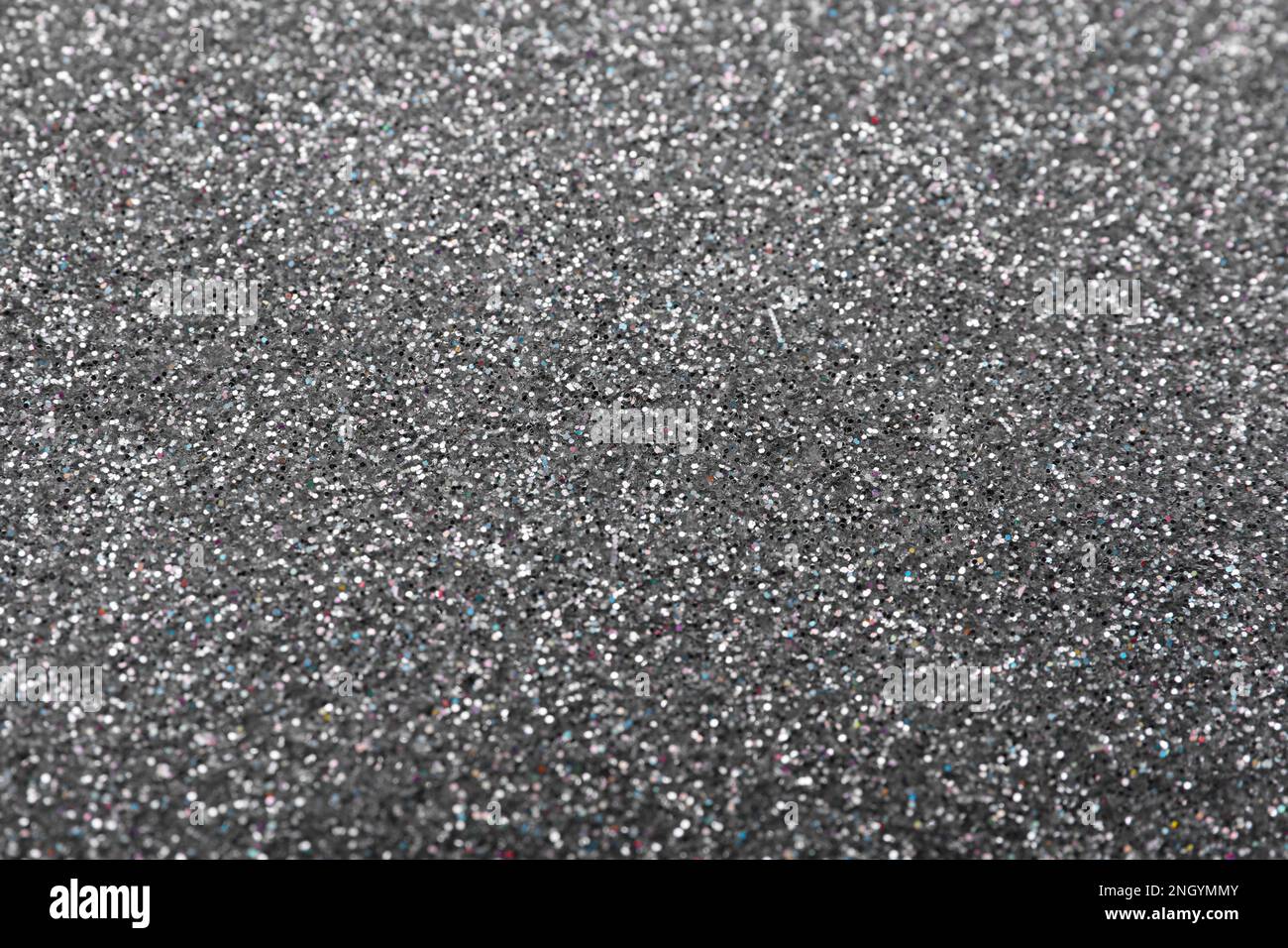 Shiny grey glitter hi-res stock photography and images - Alamy