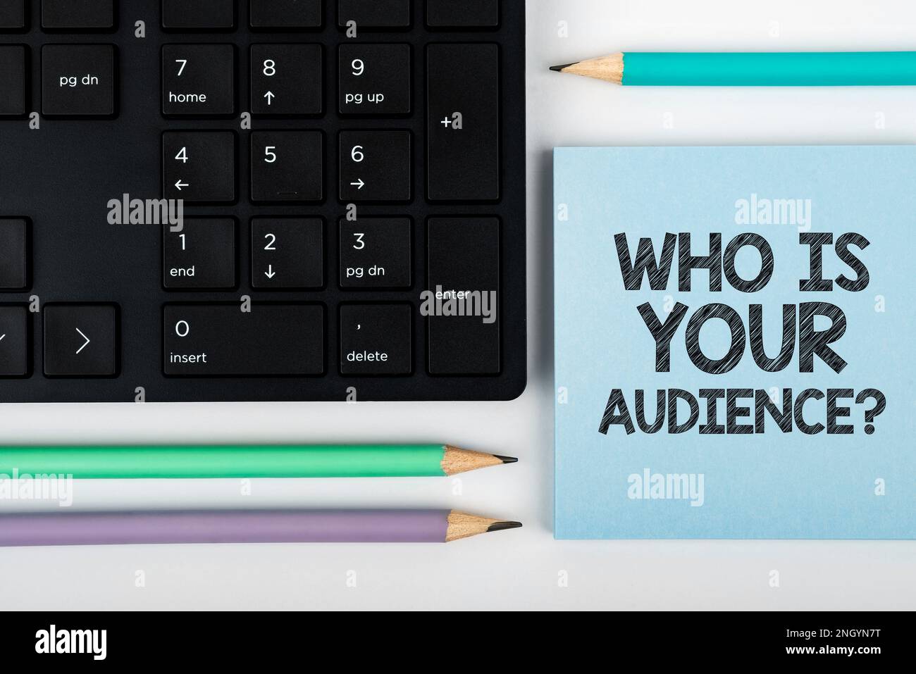 Sign displaying Who Is Your Audience. Business showcase who is watching ...