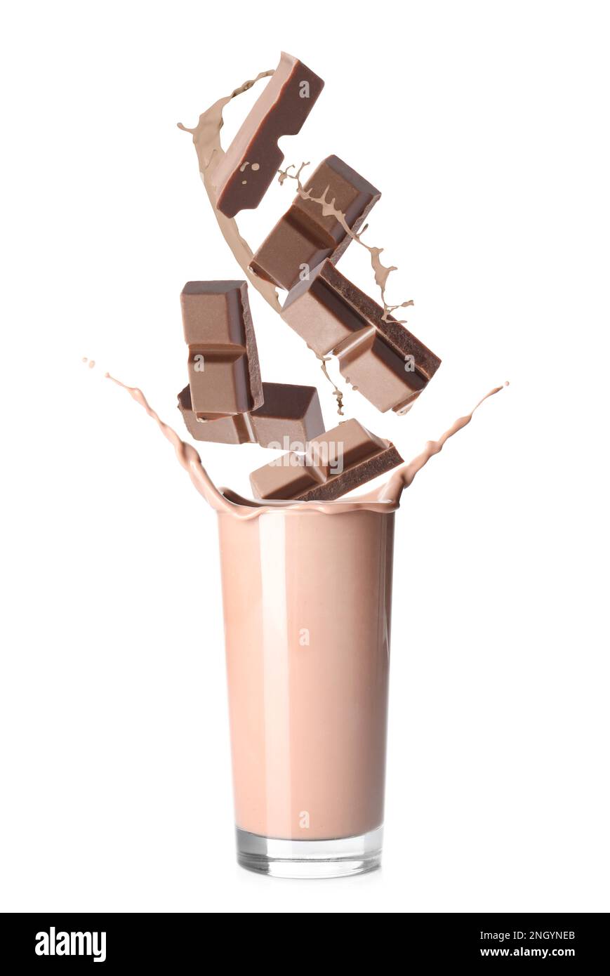 Spilled Chocolate Milk