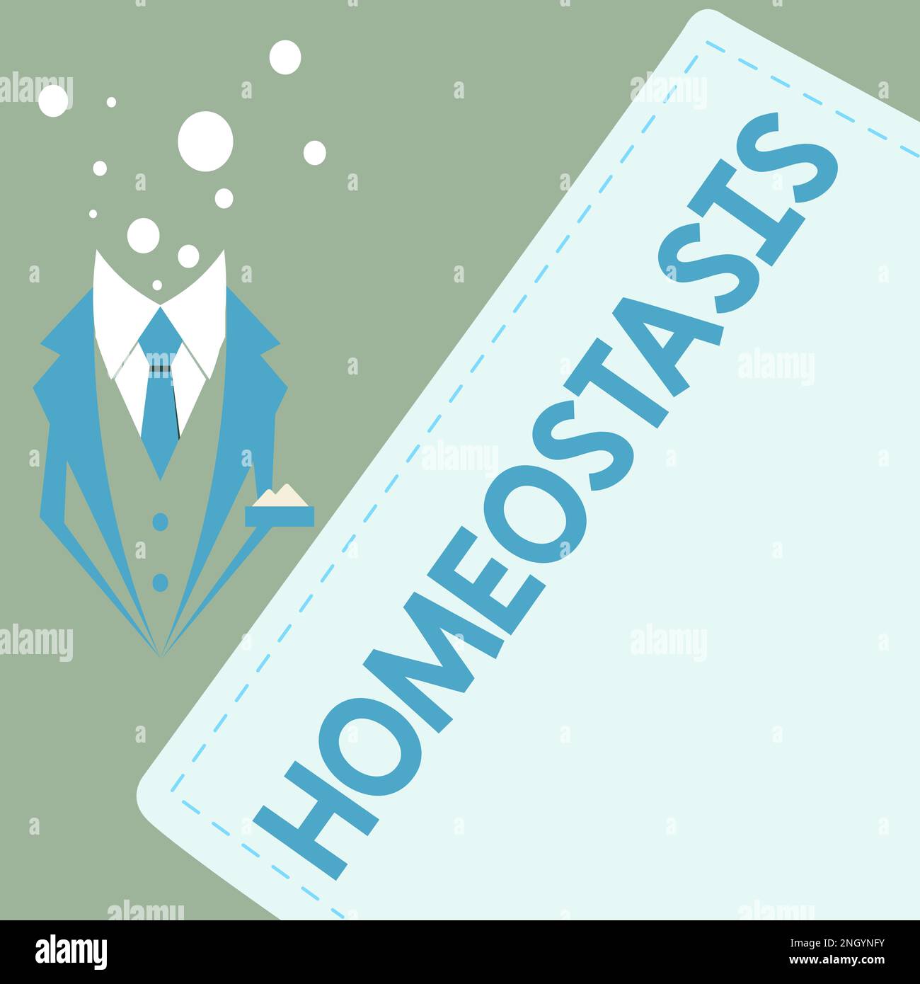 Text showing inspiration Homeostasis. Word Written on the tendency ...