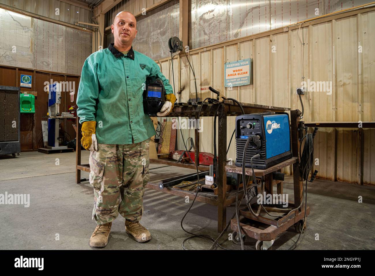 U.S. Army Sgt. Rafael Rivera-Mercado, an allied trade specialist with ...
