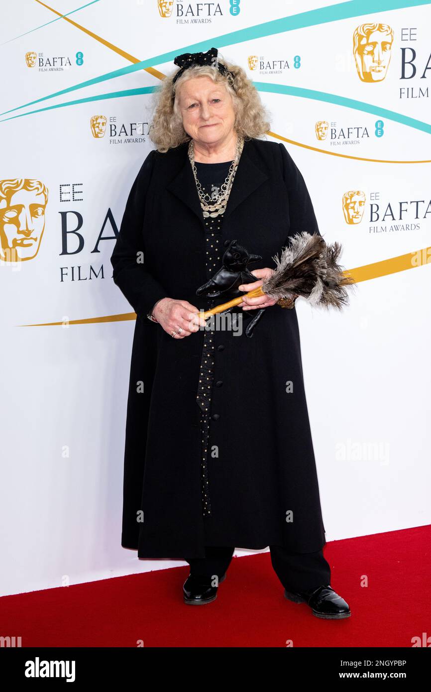 London, UK. 19th Feb, 2023. Jenny Beavan during the red carpet of the ...
