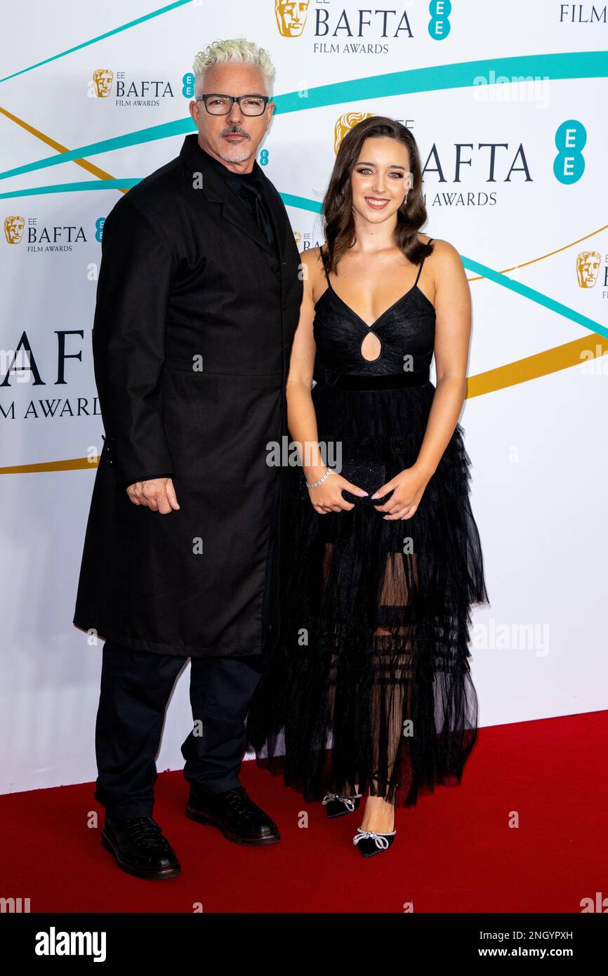 London, UK. 19th Feb, 2023. Jason Baird during the red carpet of the ...