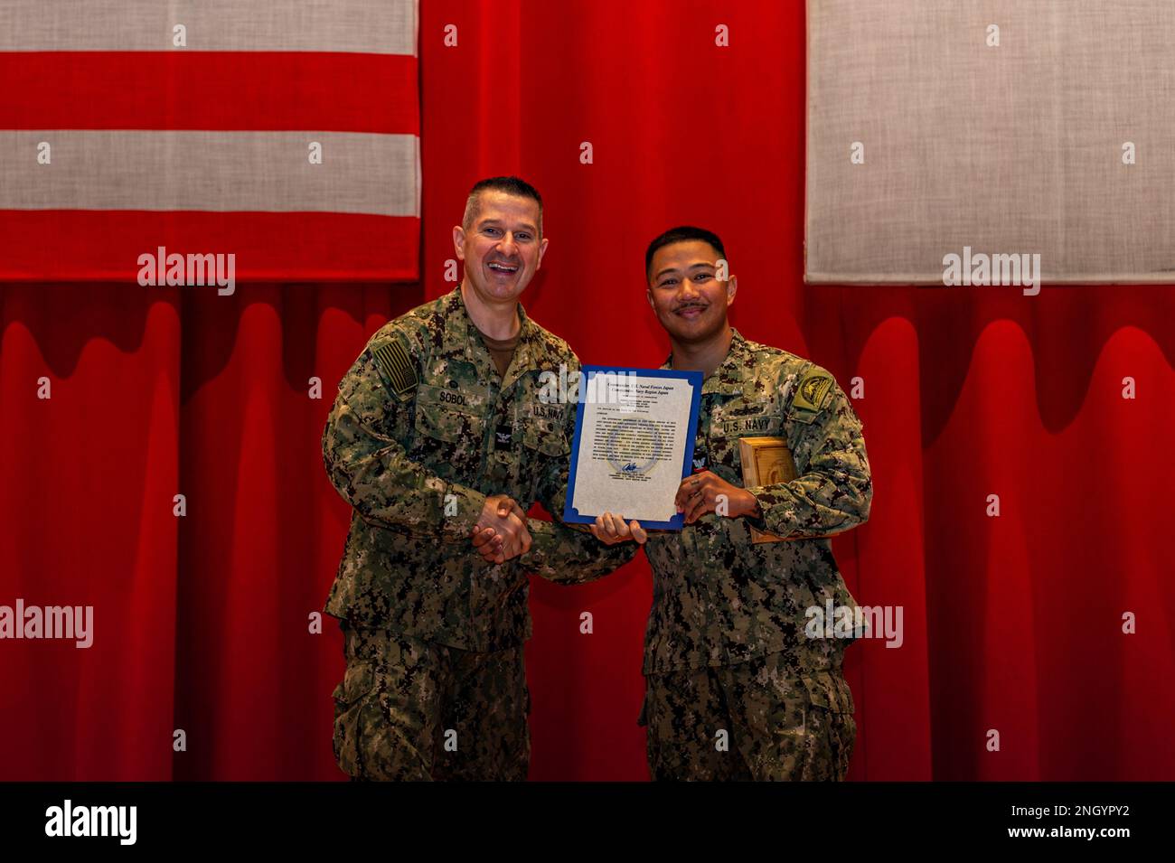 YOKOSUKA, Japan (December 2, 2022) – Capt. Les Sobol, Commander, Fleet ...