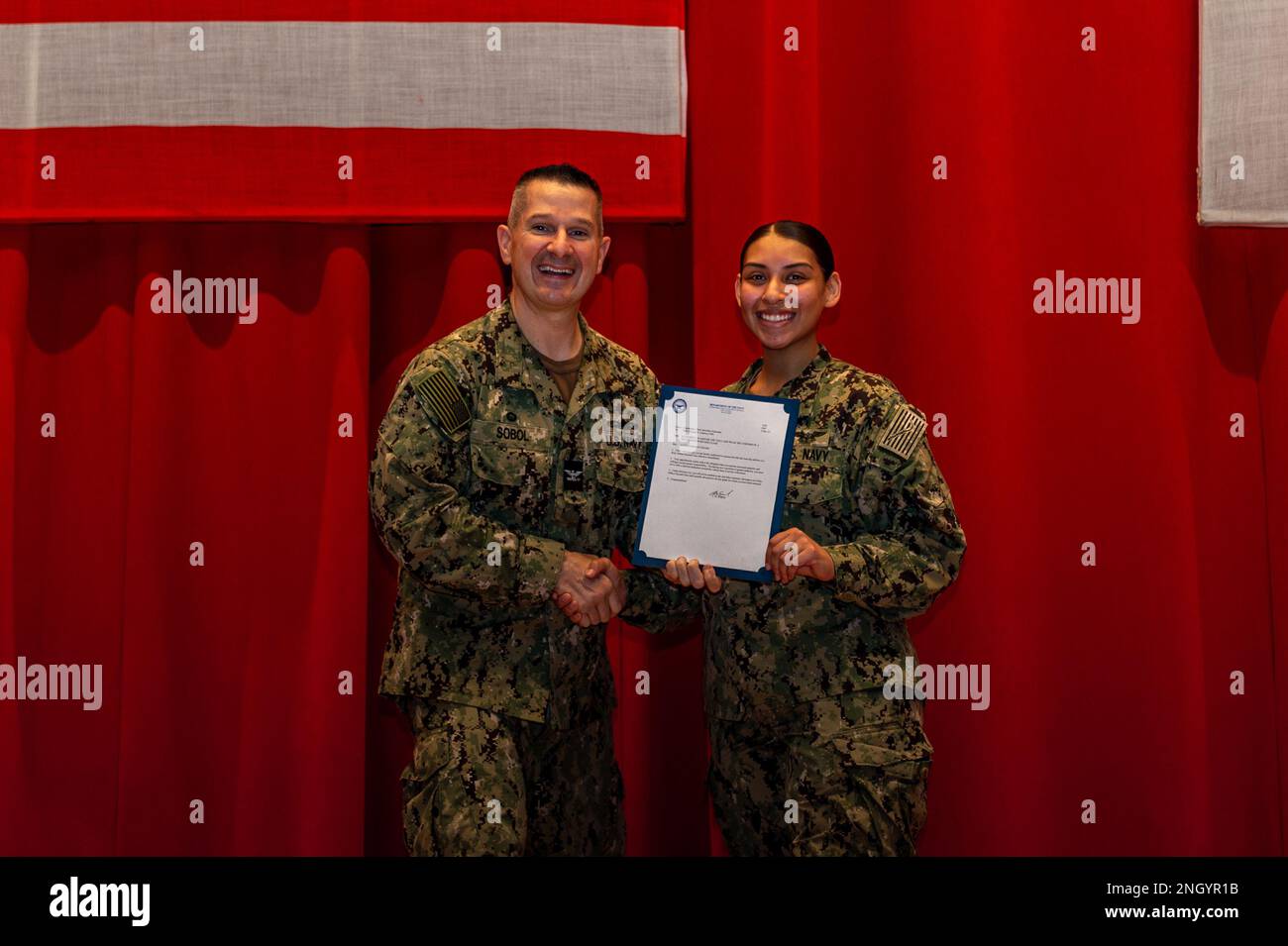 YOKOSUKA, Japan (December 2, 2022) Capt. Les Sobol, Commander, Fleet ...