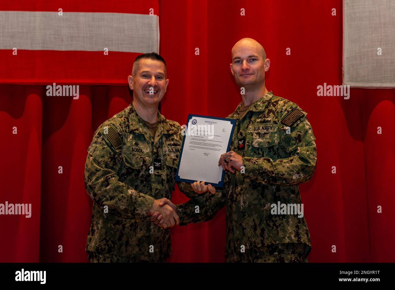 YOKOSUKA, Japan (December 2, 2022) Capt. Les Sobol, Commander, Fleet ...