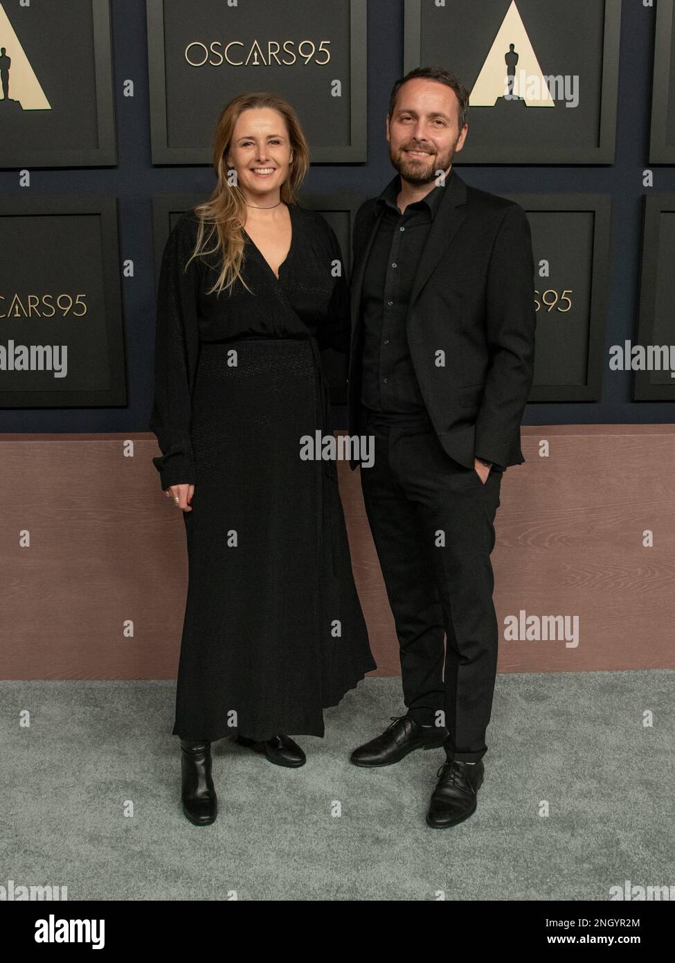 February 13, 2023, Beverly Hills, California, USA: Monica Hellstrom and ...