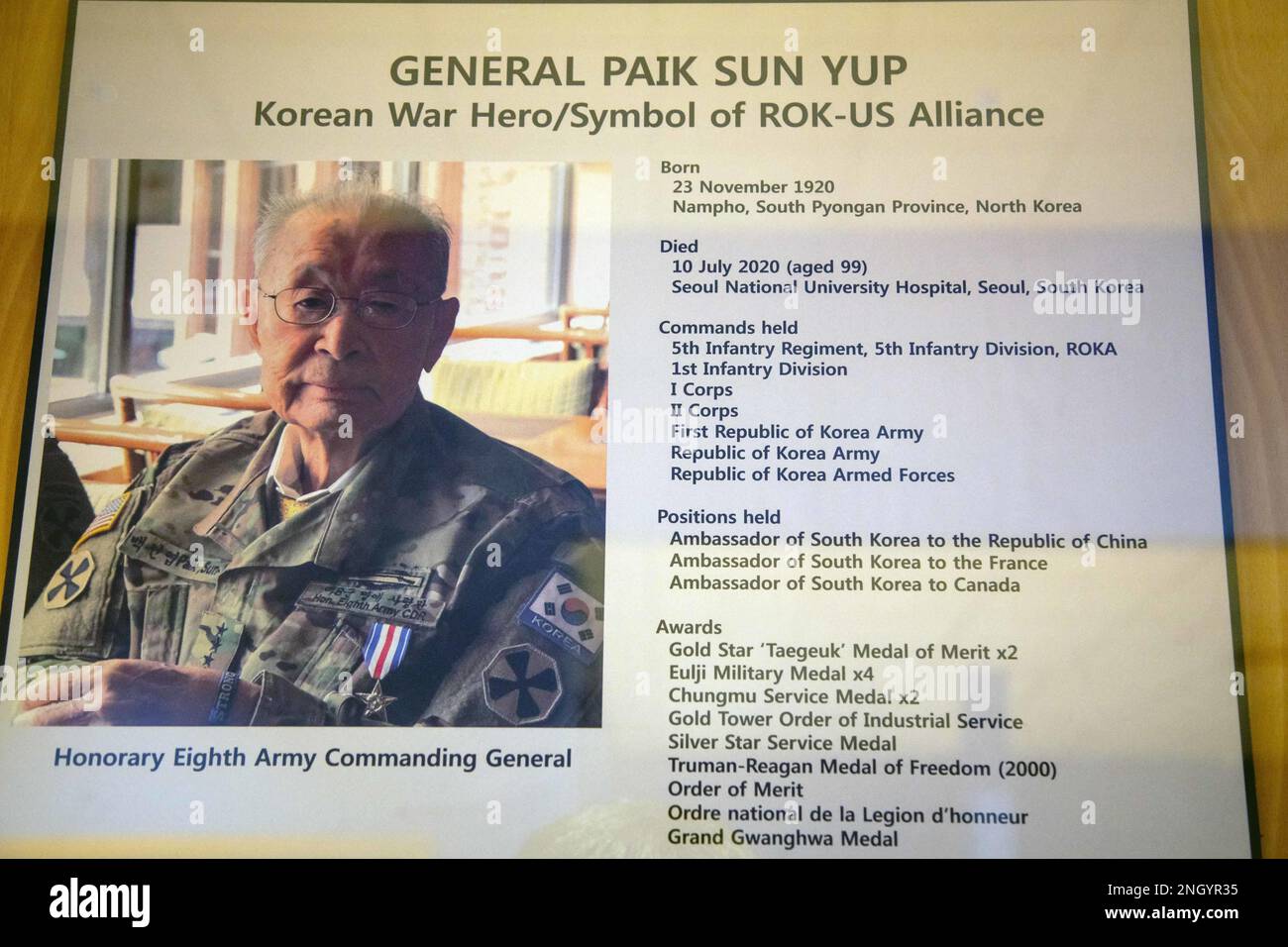 General paik sun yup hi-res stock photography and images - Alamy