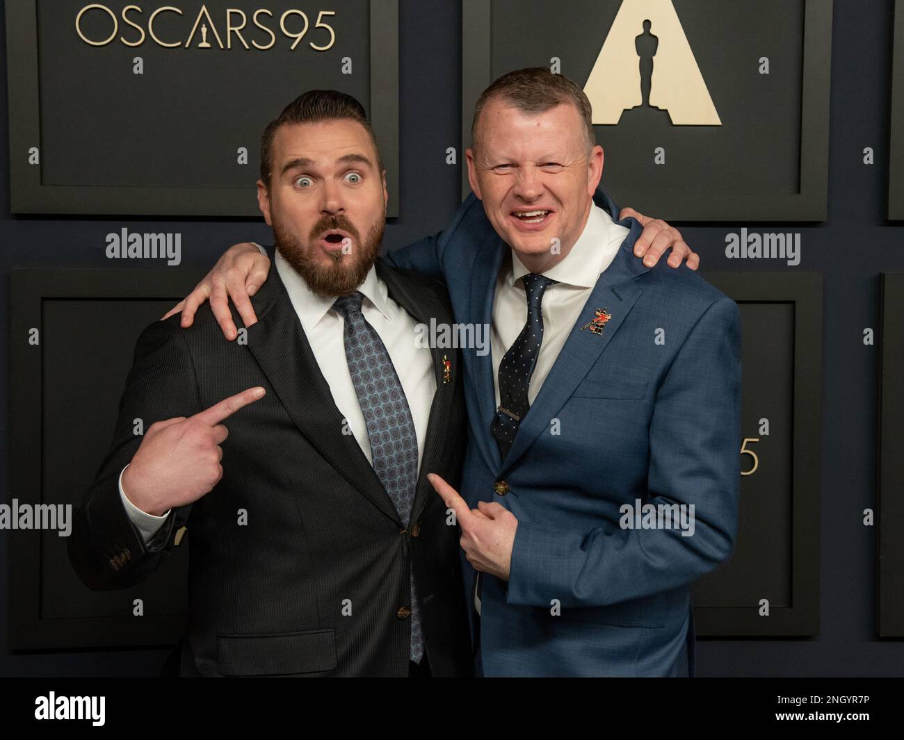 February 13, 2023, Beverly Hills, California, USA: Joel Crawford and ...