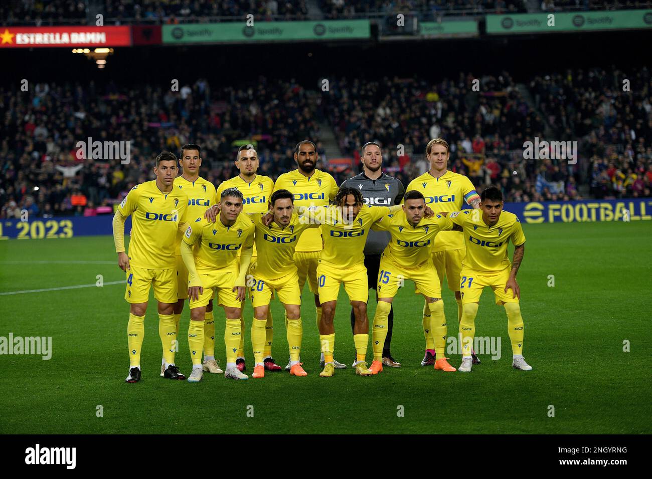 Barcelona, Esp. 19th Feb, 2023. FC BARCELONA vs CADIZ CF February 19 ...