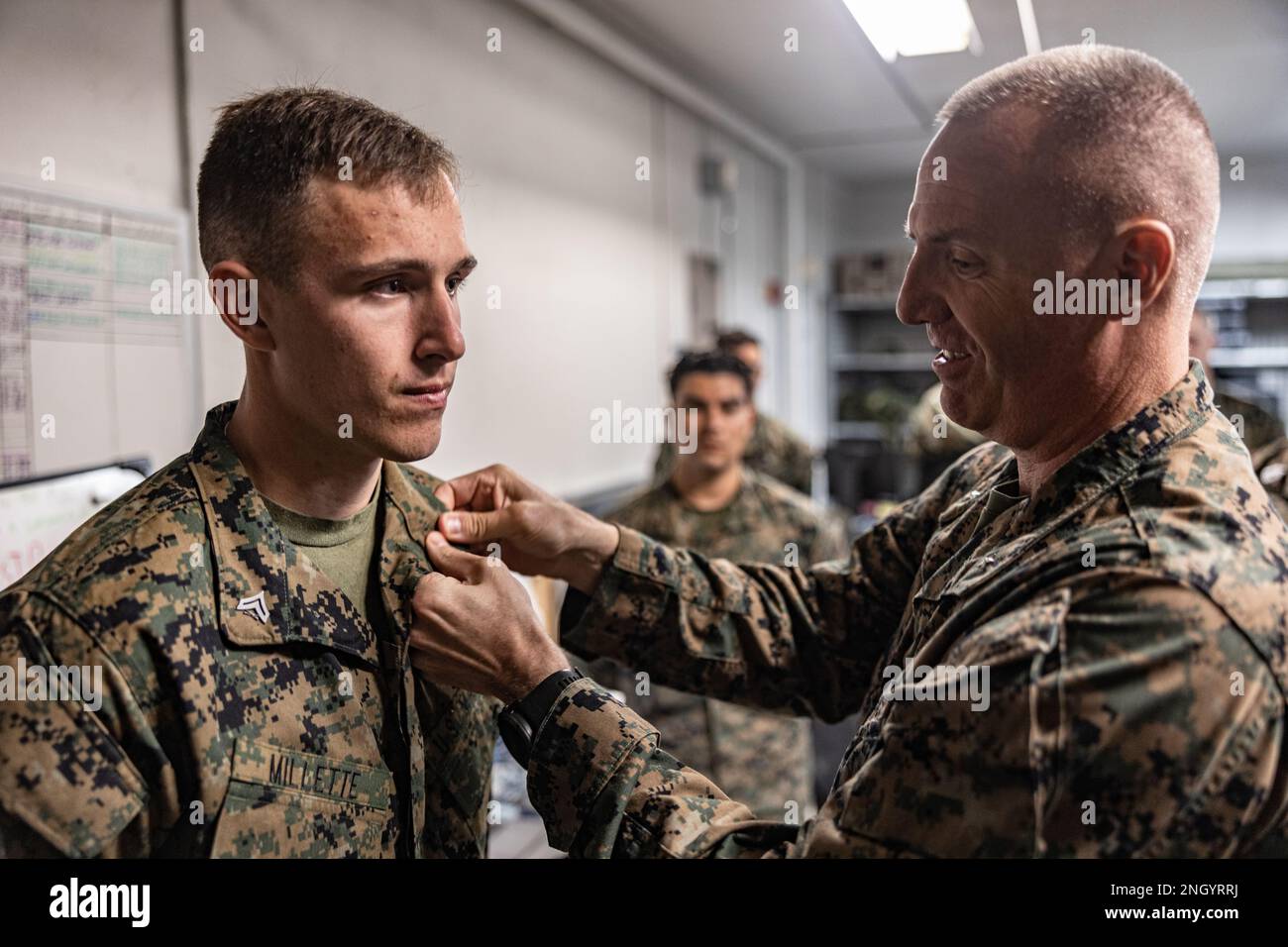 Commanding general of 2nd marine logistics group hi-res stock ...
