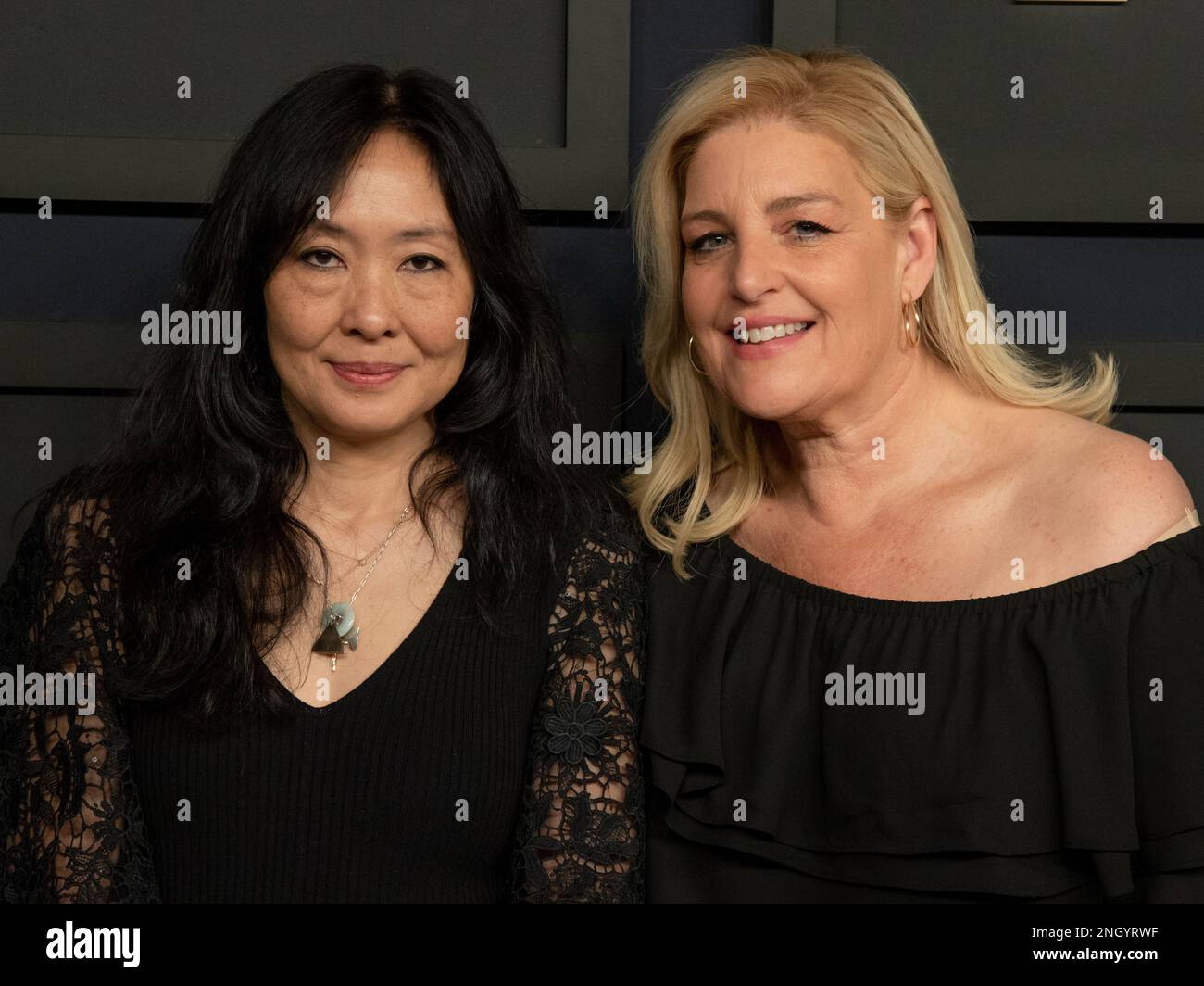 February 13, 2023, Beverly Hills, California, USA: Judy Chin and ...