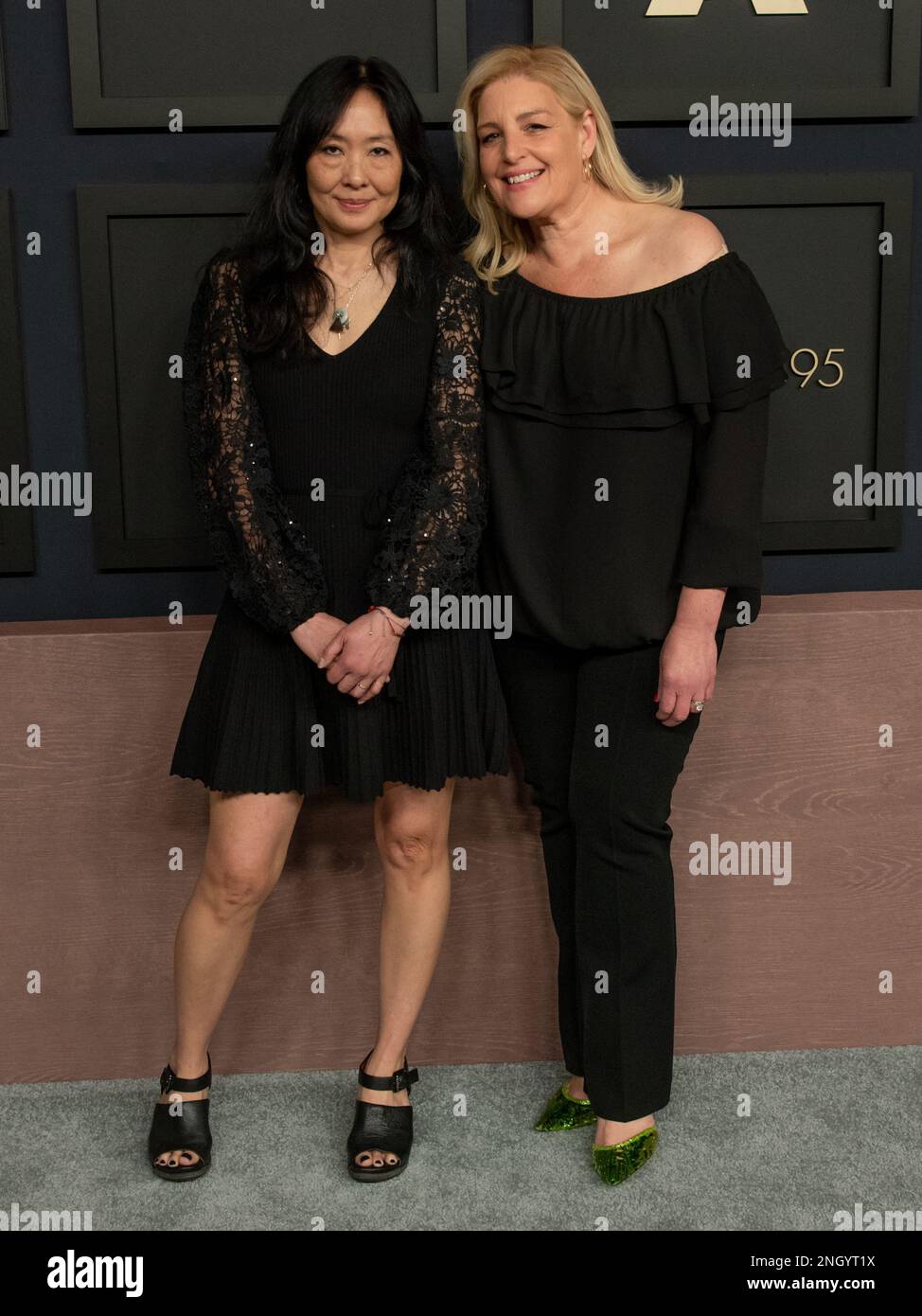 February 13, 2023, Beverly Hills, California, USA: Judy Chin and ...