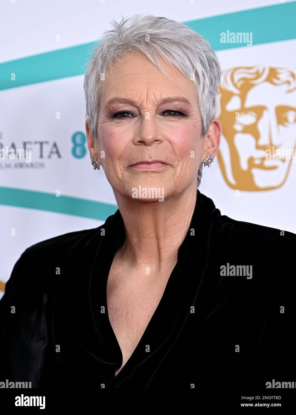 February 19th, 2023, London, UK. Jamie Lee Curtis arriving at the 2023 ...