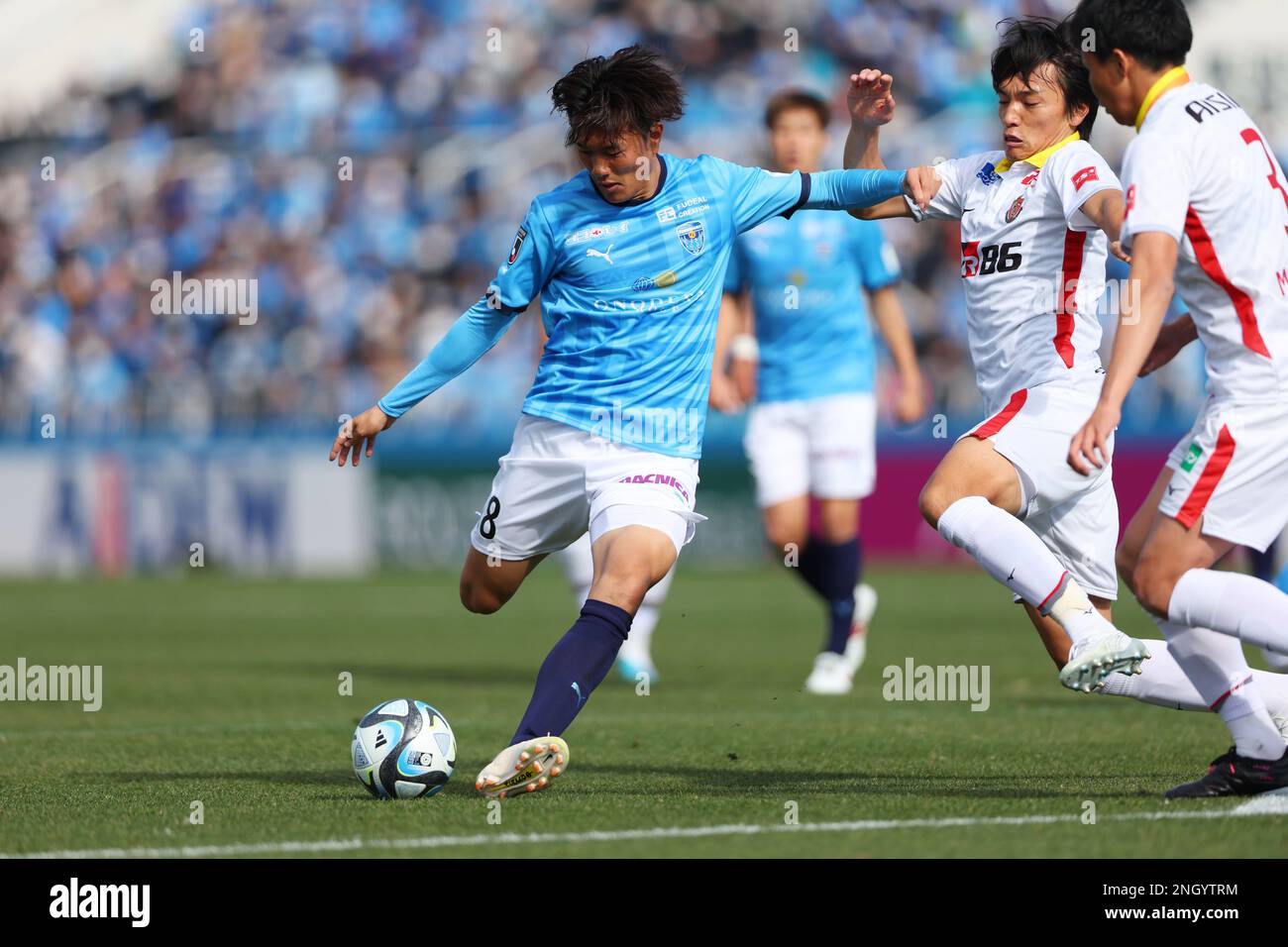 Kanagawa, Japan. 18th Feb, 2023. Koki Ogawa (Yokohama FC) Football ...