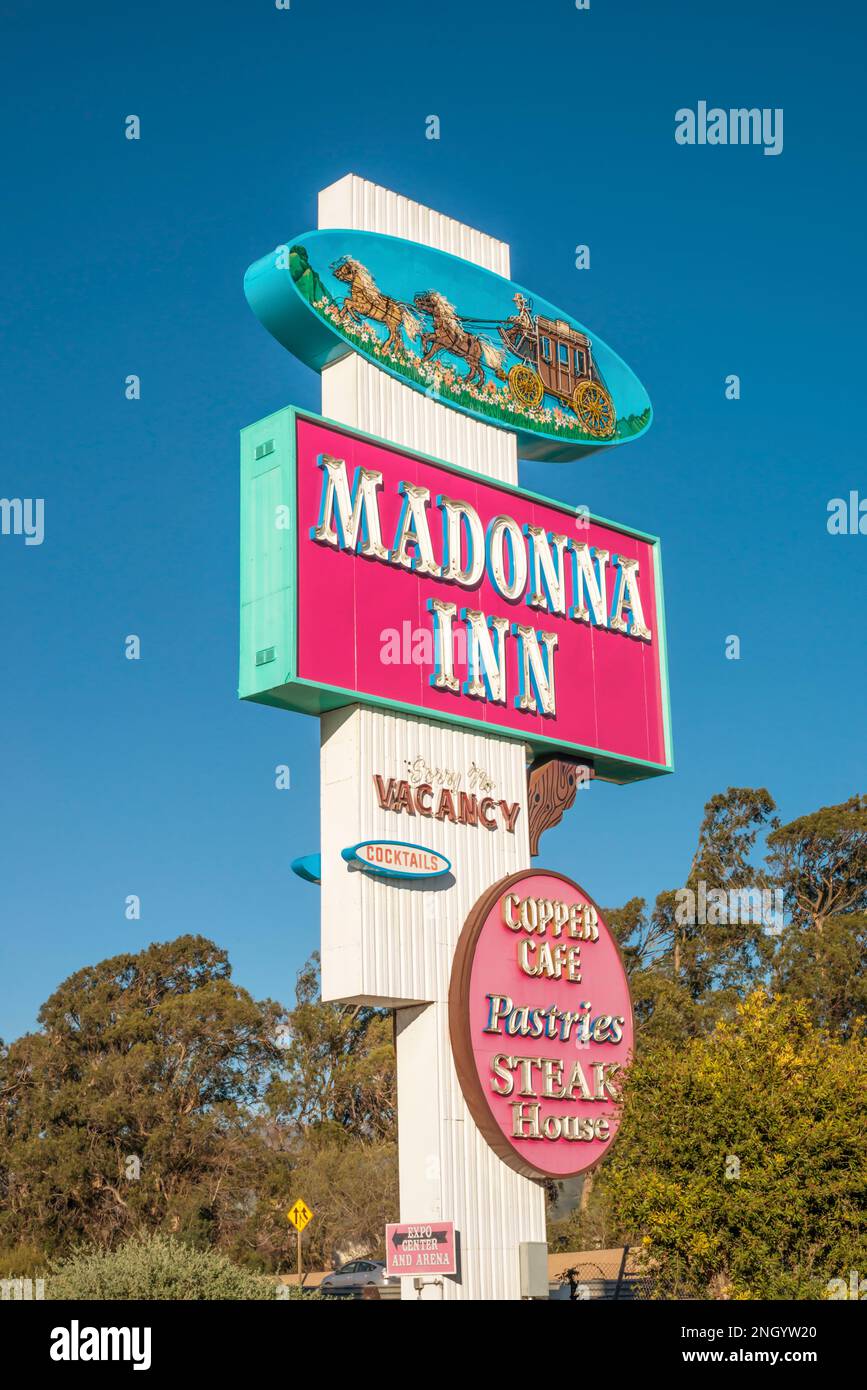 Madonna inn california hi-res stock photography and images - Alamy