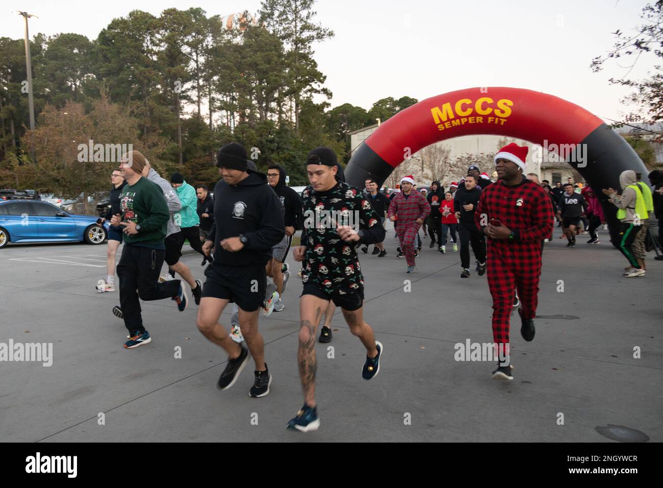 U.S. Marines, Sailors and families with Marine Corps Air Station (MCAS ...