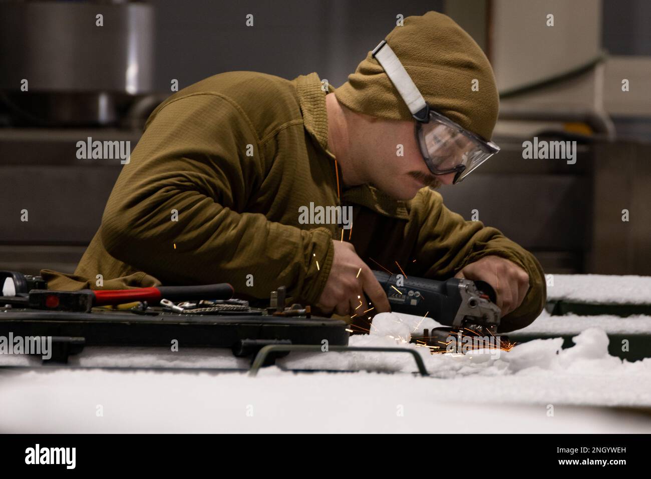 U.S. Marine Corps Lance Cpl. Said Korajkic, a ground radio ...