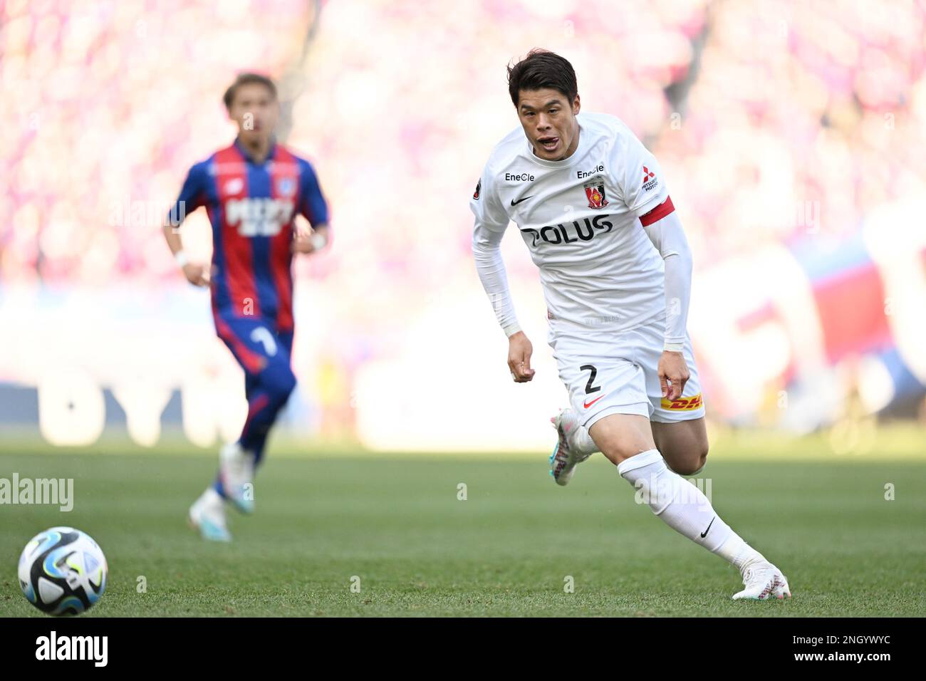 Ajinomoto Stadium, Tokyo, Japan. 18th Feb, 2023. Hiroki Sakai (Reds ...