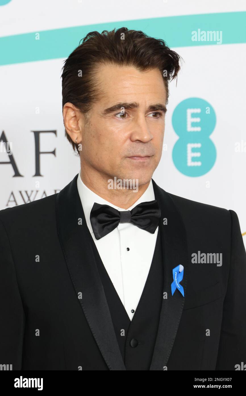 Colin Farrell, 2023 EE BAFTA Film Awards, The Royal Festival Hall ...