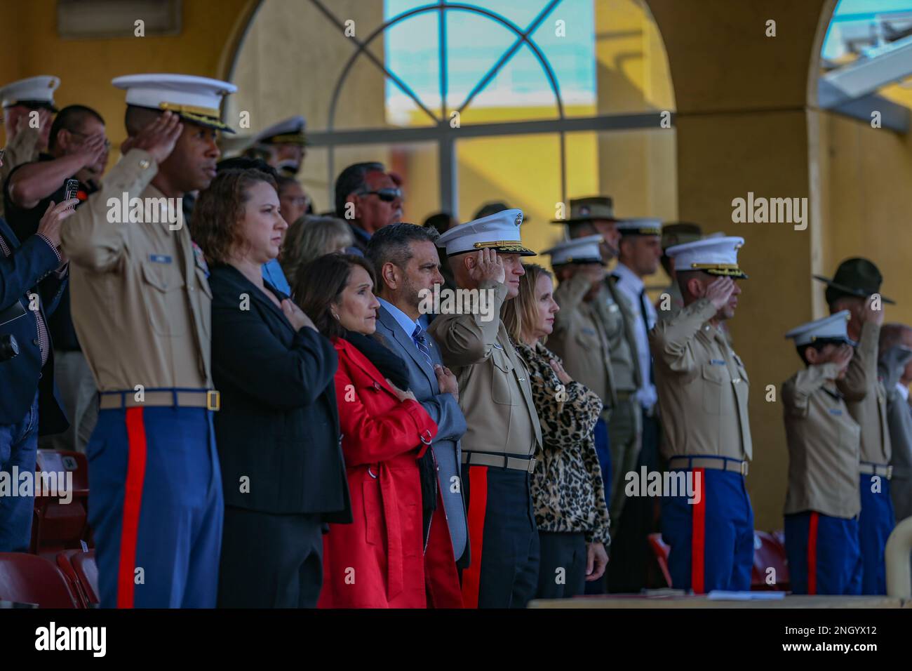 U S Marine Corps Brig Gen Jason L Morris Center The Commanding