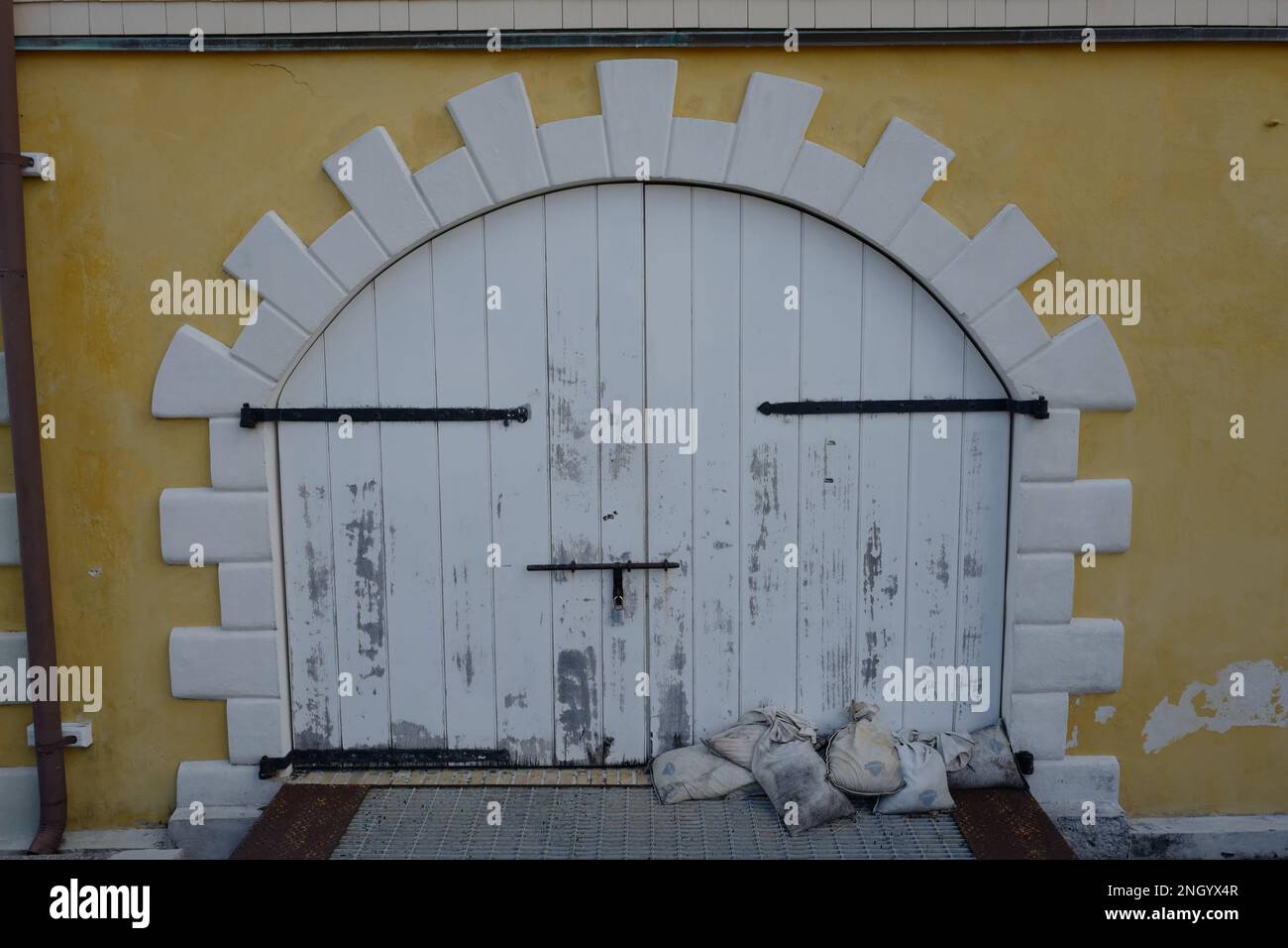 Historic building in Christiansted on St. Croix Stock Photo - Alamy