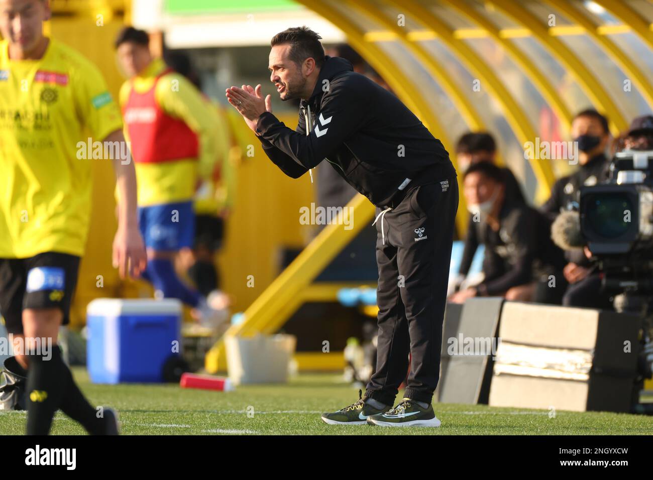 Sankyo Frontier Kashiwa Stadium, Chiba, Japan. 18th Feb, 2023. Daniel ...