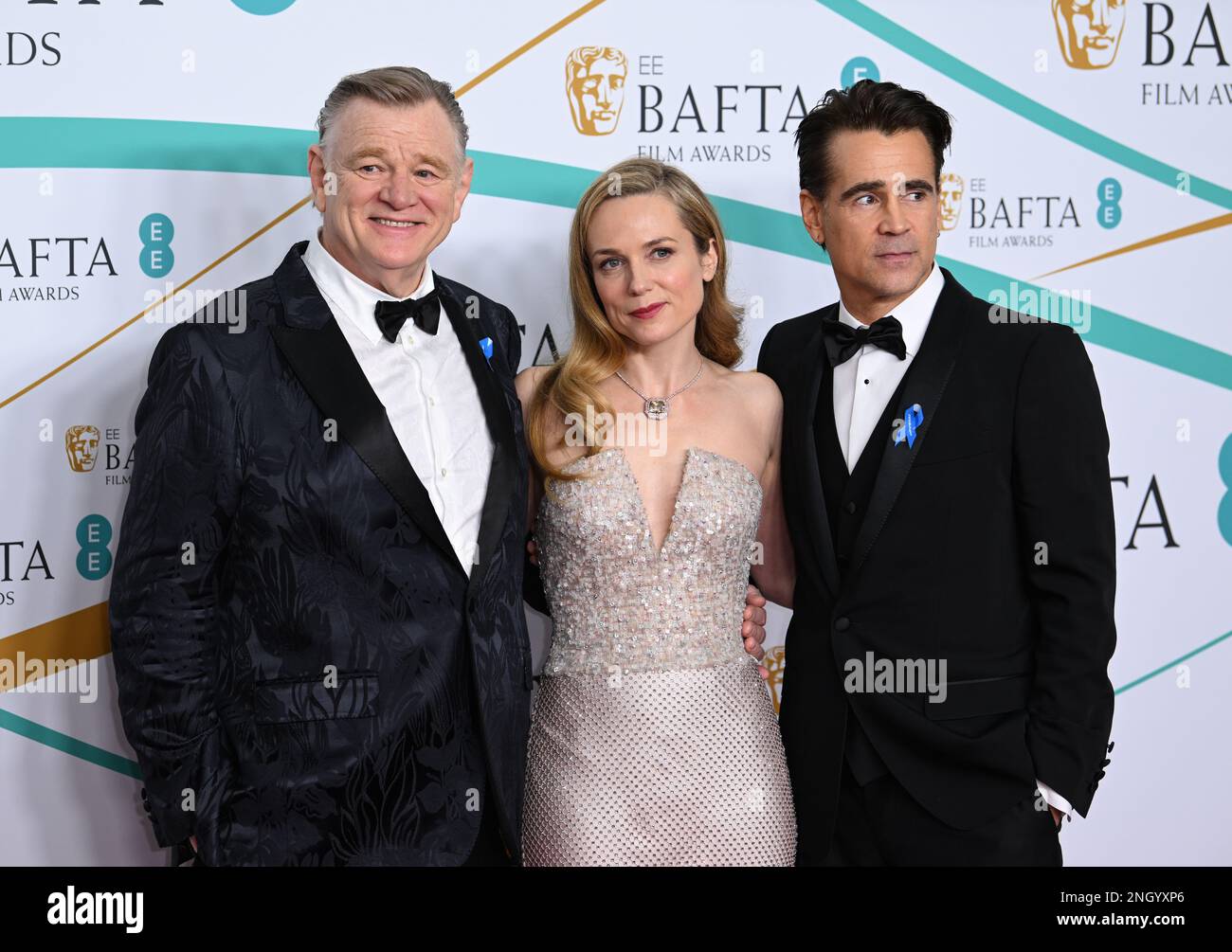 February 19th, 2023, London, UK. Brendan Gleeson, Kerry Condon and ...