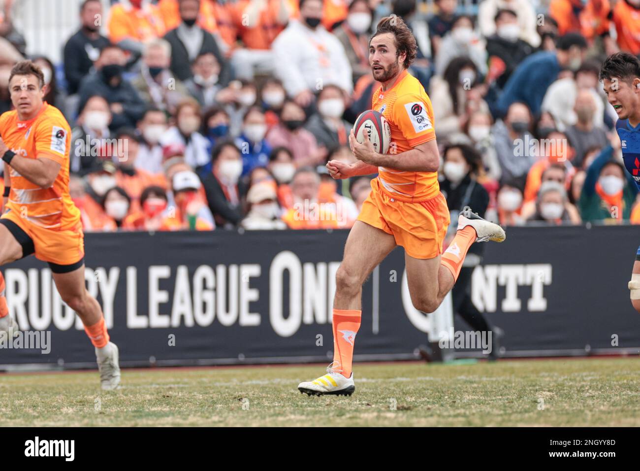 Tokyo, Japan. 19th Feb, 2023. Rikus Pretorius (Spears) Rugby : 2022-23 ...