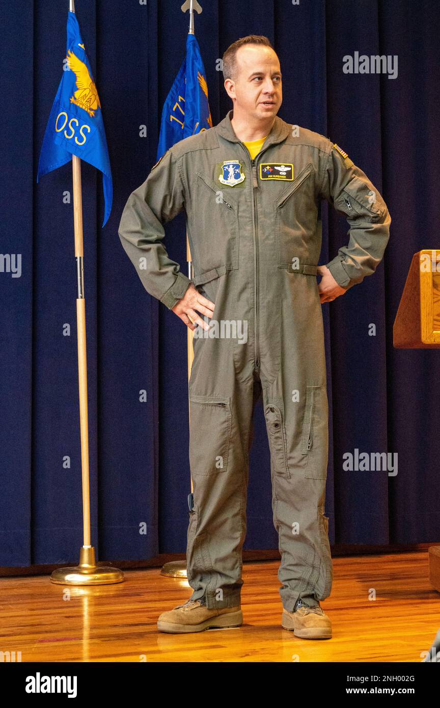 Pennsylvania Air National Guardsman Lt. Col. Ian Hurbanek takes command ...