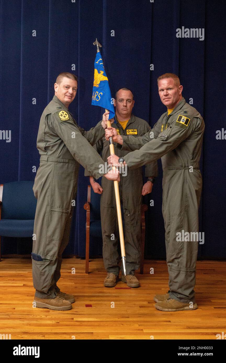Pennsylvania Air National Guardsman Lt. Col. Brian Radford takes ...
