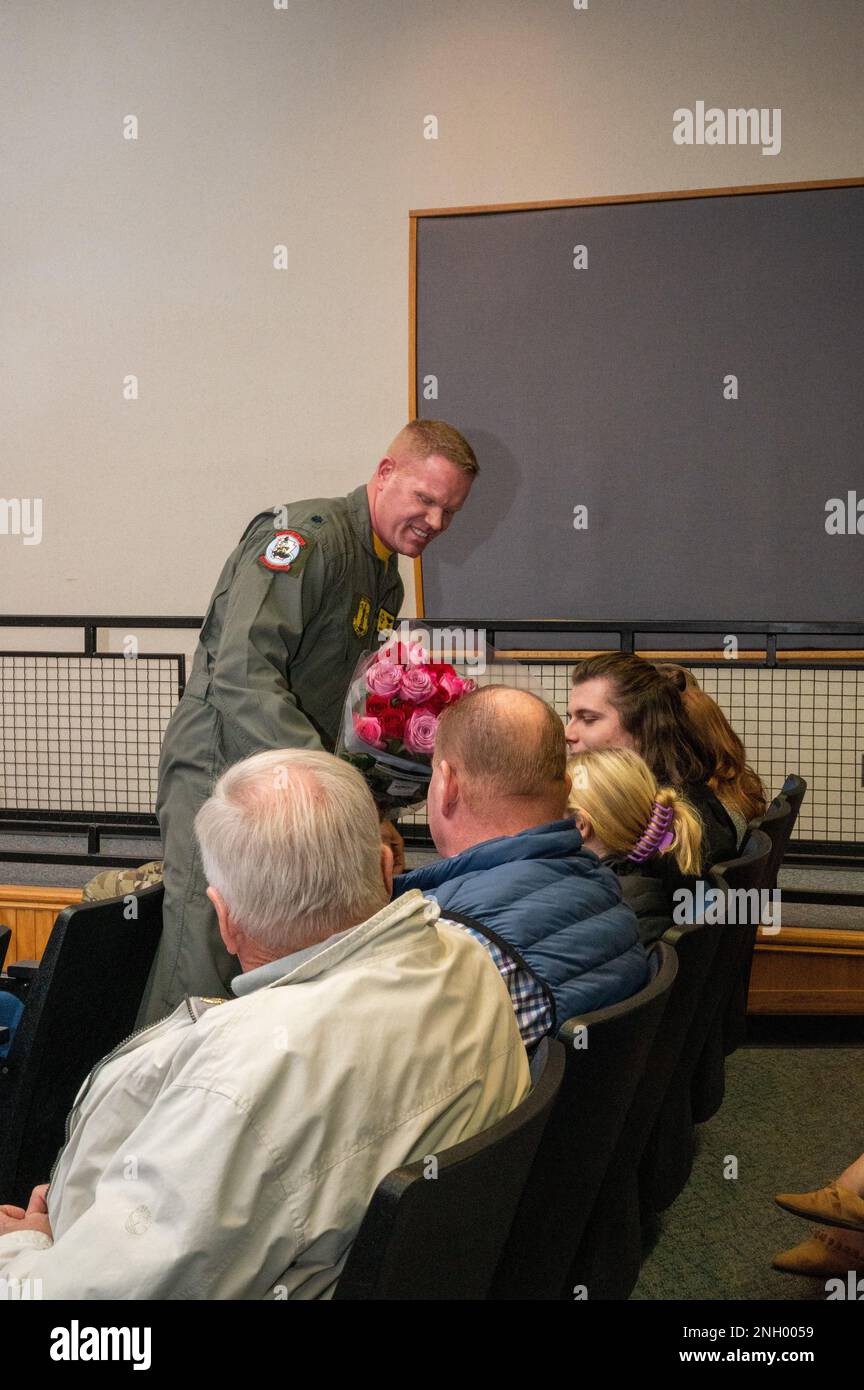 Pennsylvania Air National Guardsman Lt. Col. Brian Radford takes ...