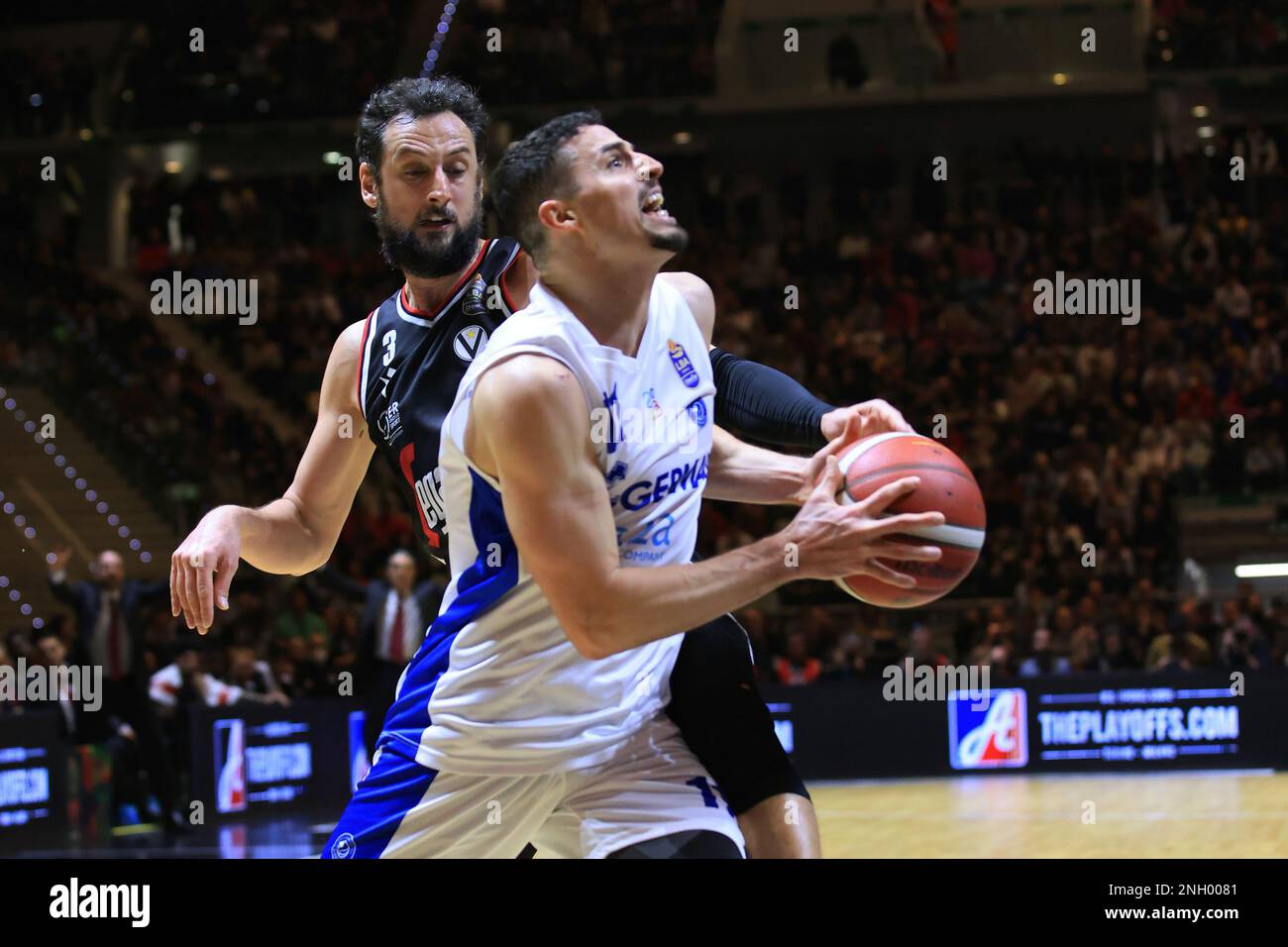 PalaAlpitour, Turin, Italy, February 19, 2023, John Petrucelli (Germani ...