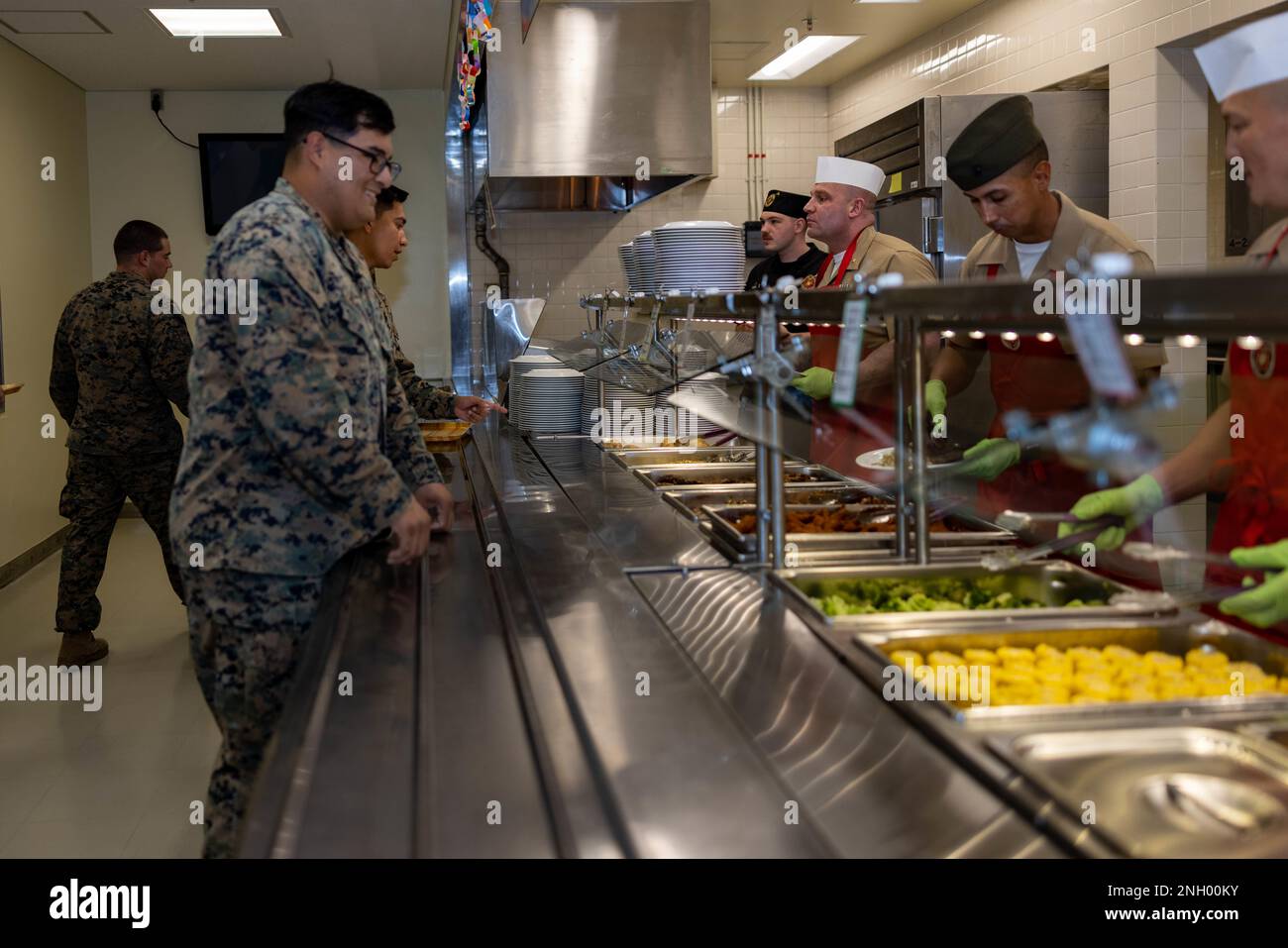 U.S. Marine Corps Maj. Patrick Hecox, III Marine Expeditionary Force Support Battalion executive ...