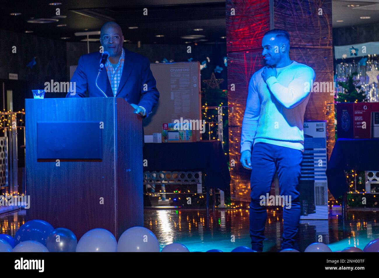 Capt. David Adams, Commander, Fleet Activities Sasebo (CFAS), announces ...