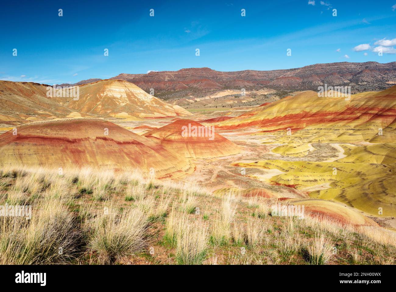 The Painted Hills of John Day Fossil Bed National Monument, Oregon ...