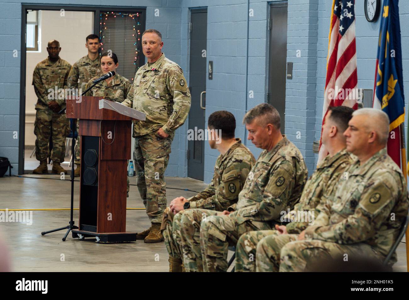 U.S. Army Maj. Andrew DeLaney assumes command of the North Carolina ...