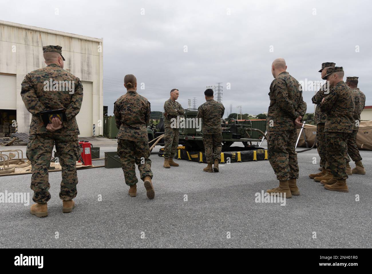 U.S. Marines assigned to Marine Wing Support Squadron (MWSS) 172 ...