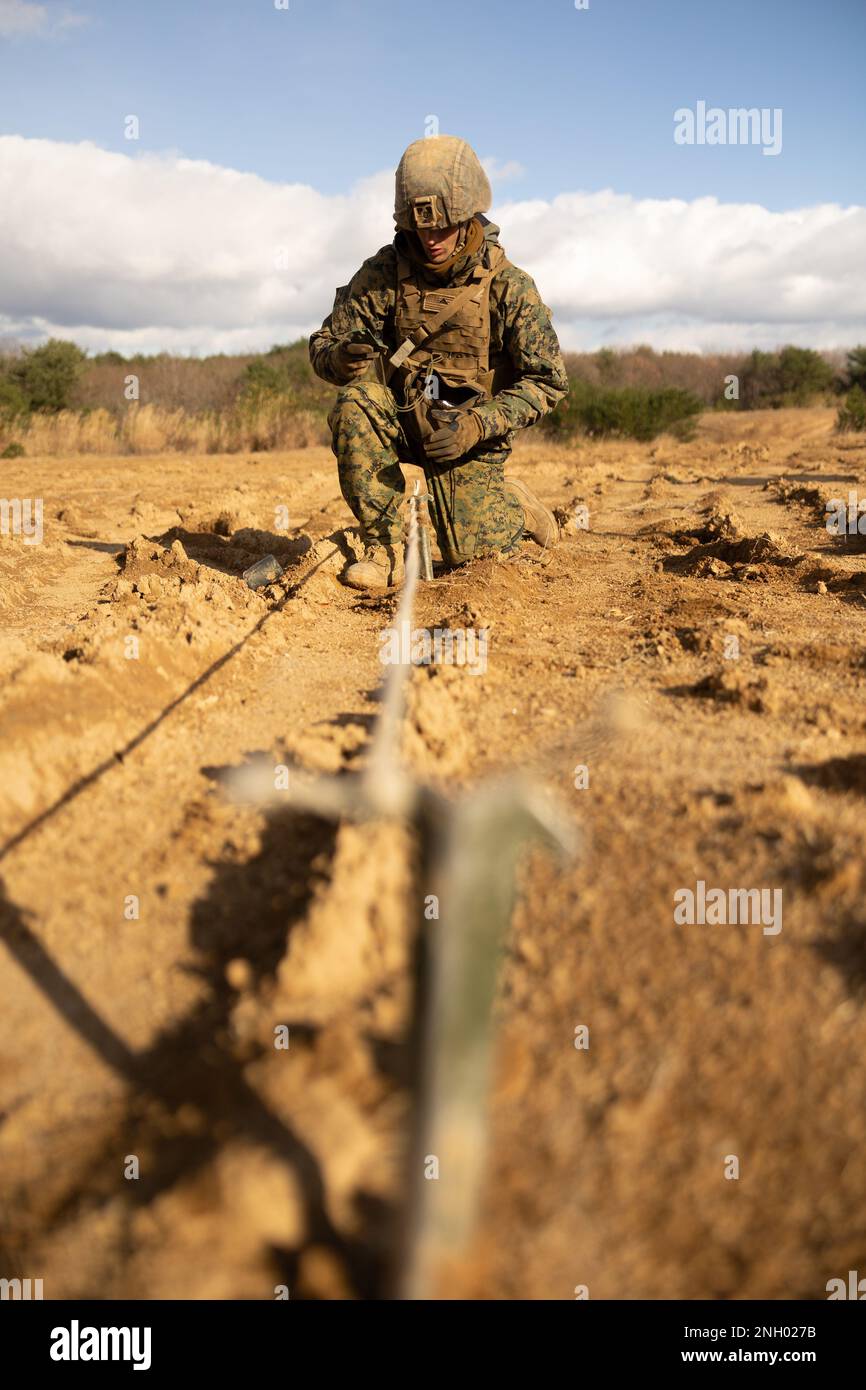 U.S. Marine Corps Lance Cpl. Ashtyn M. Klessig, a field artillery ...