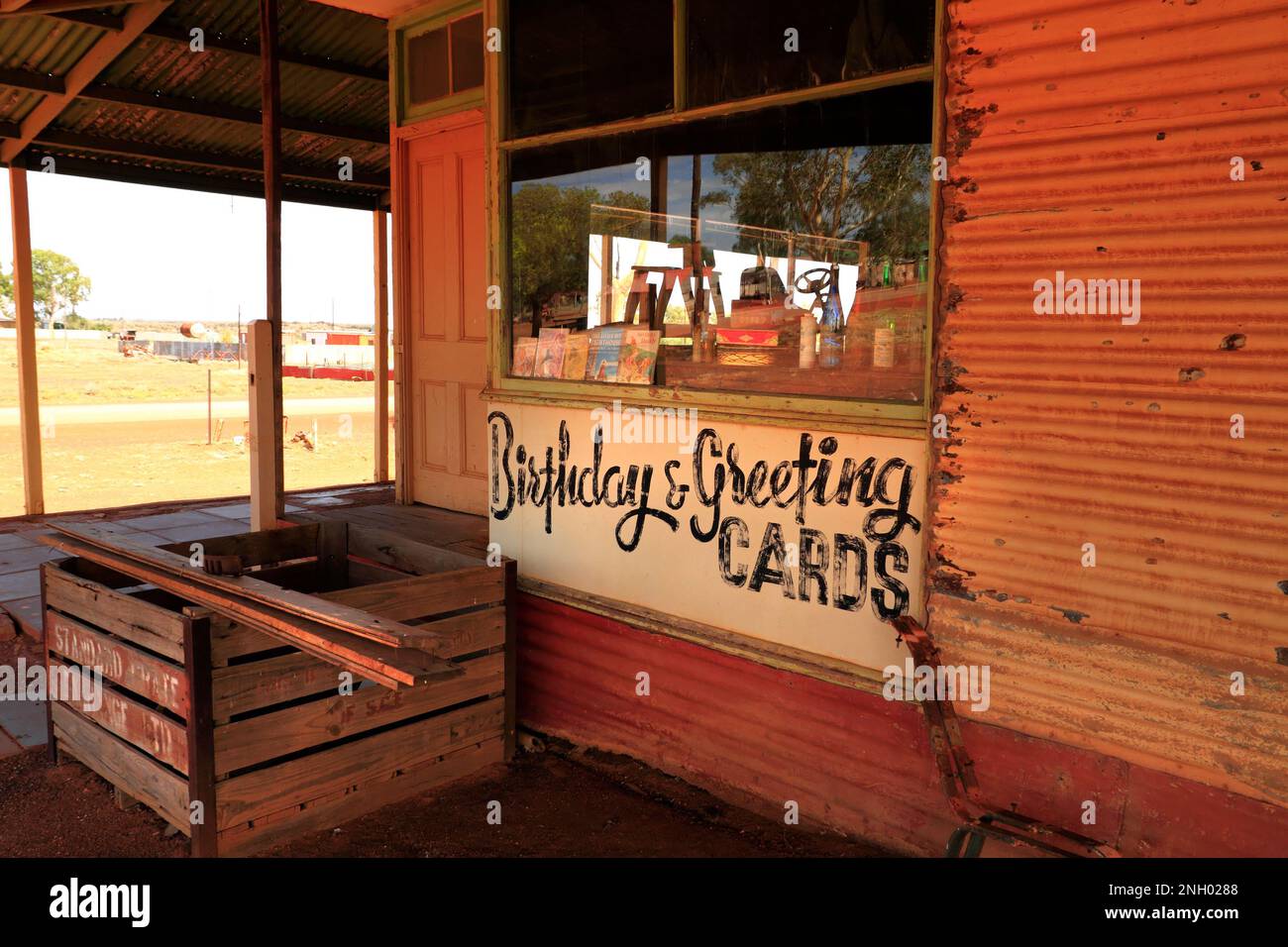 General store, Gwalia historical gold mining town, Leonora, Western ...