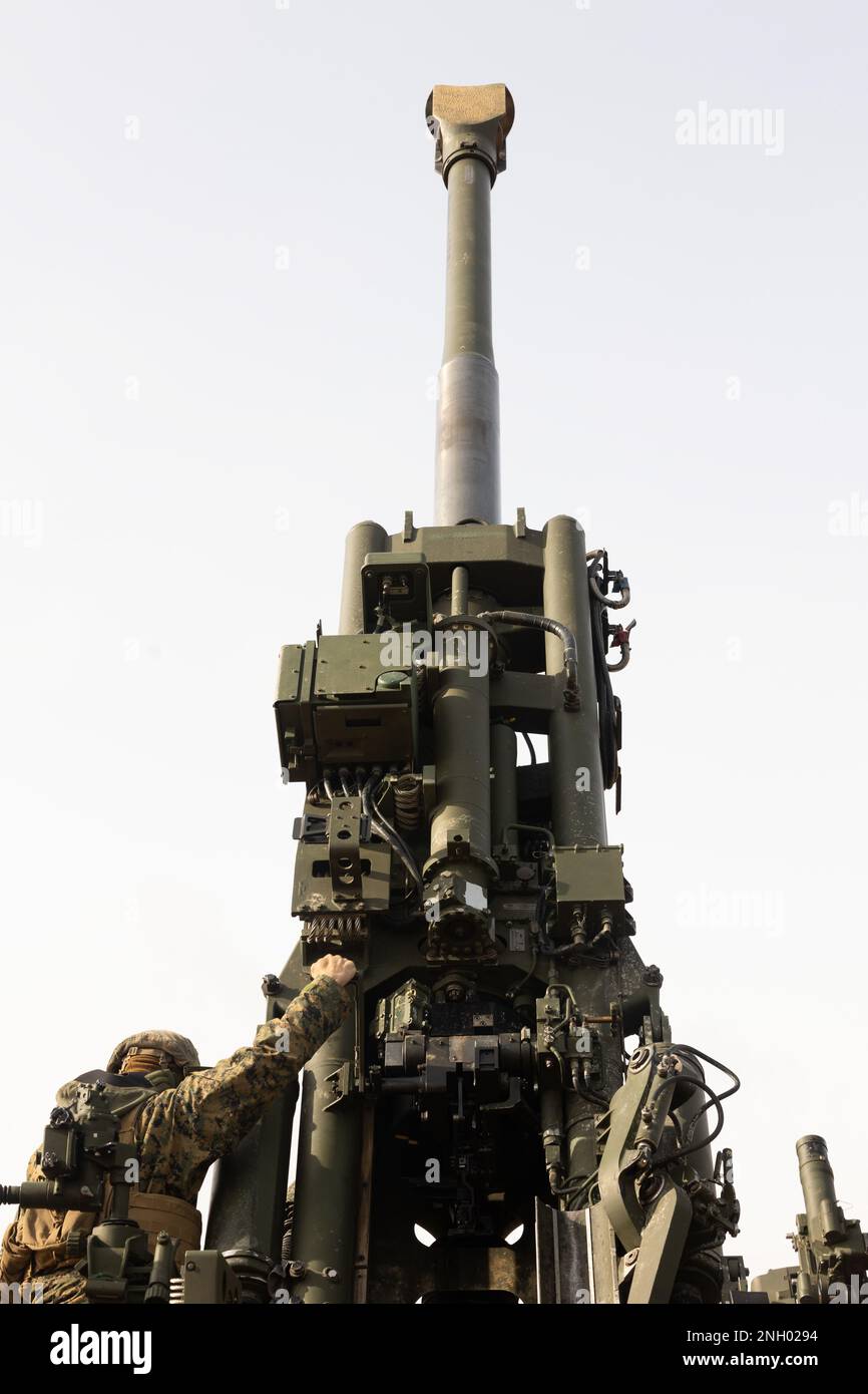 U.S. Marine Corps Lance Cpl. Ashtyn M. Klessig, a field artillery ...