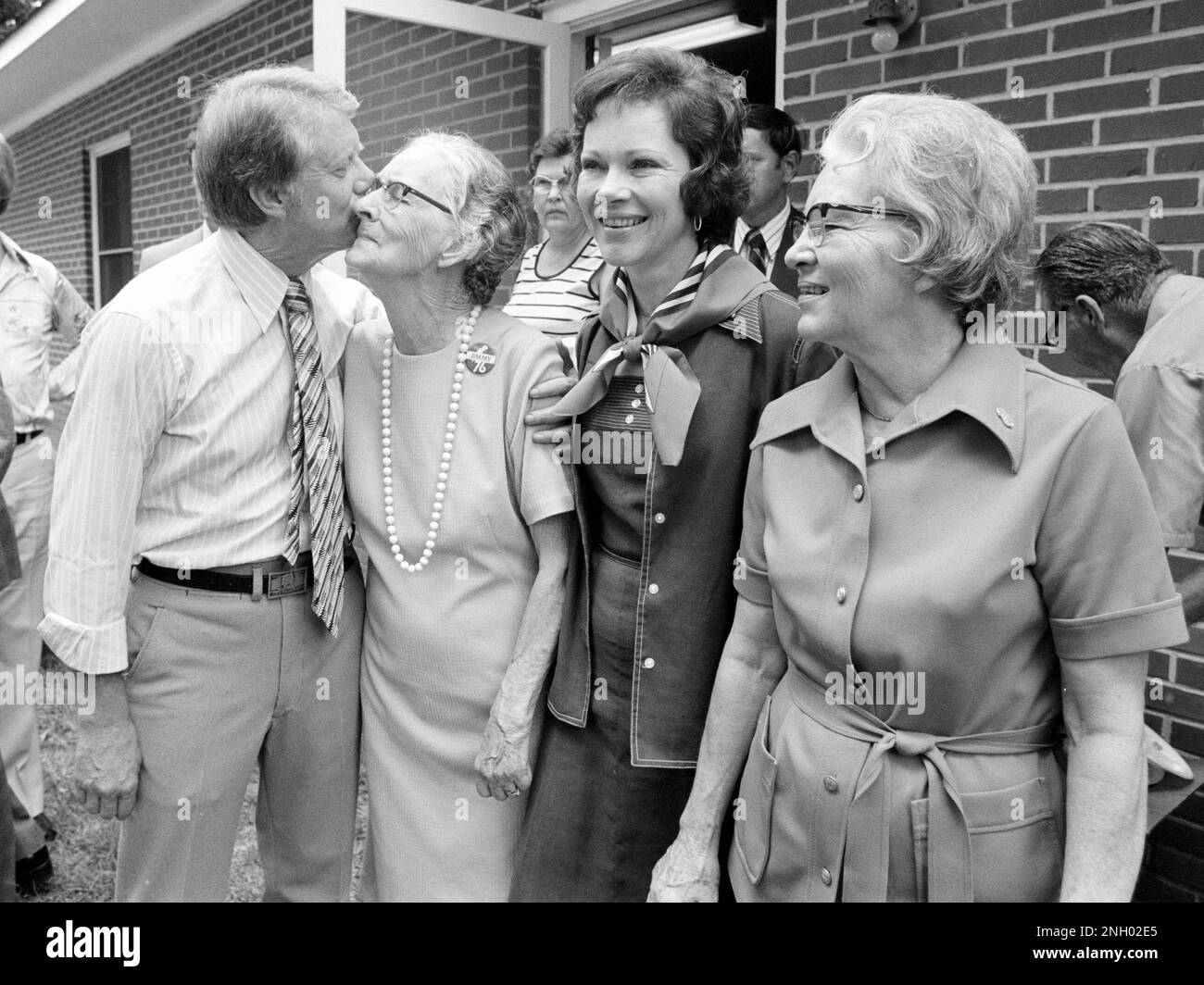 President Jimmy Carter and his wife and First Lady Rosalynn Carter ...