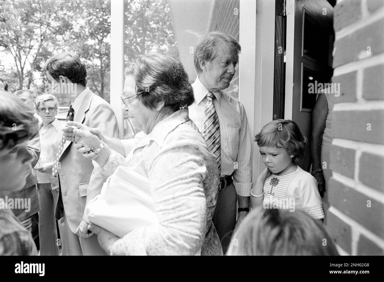 President Jimmy Carter and his wife and First Lady Rosalynn Carter ...