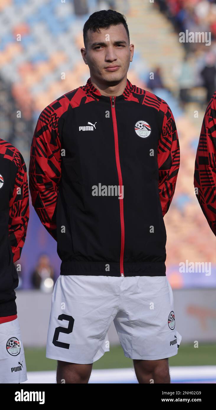 Egypt, Cairo, 19 February 2023 - Ahmed Reda of Egypt under 20 during ...