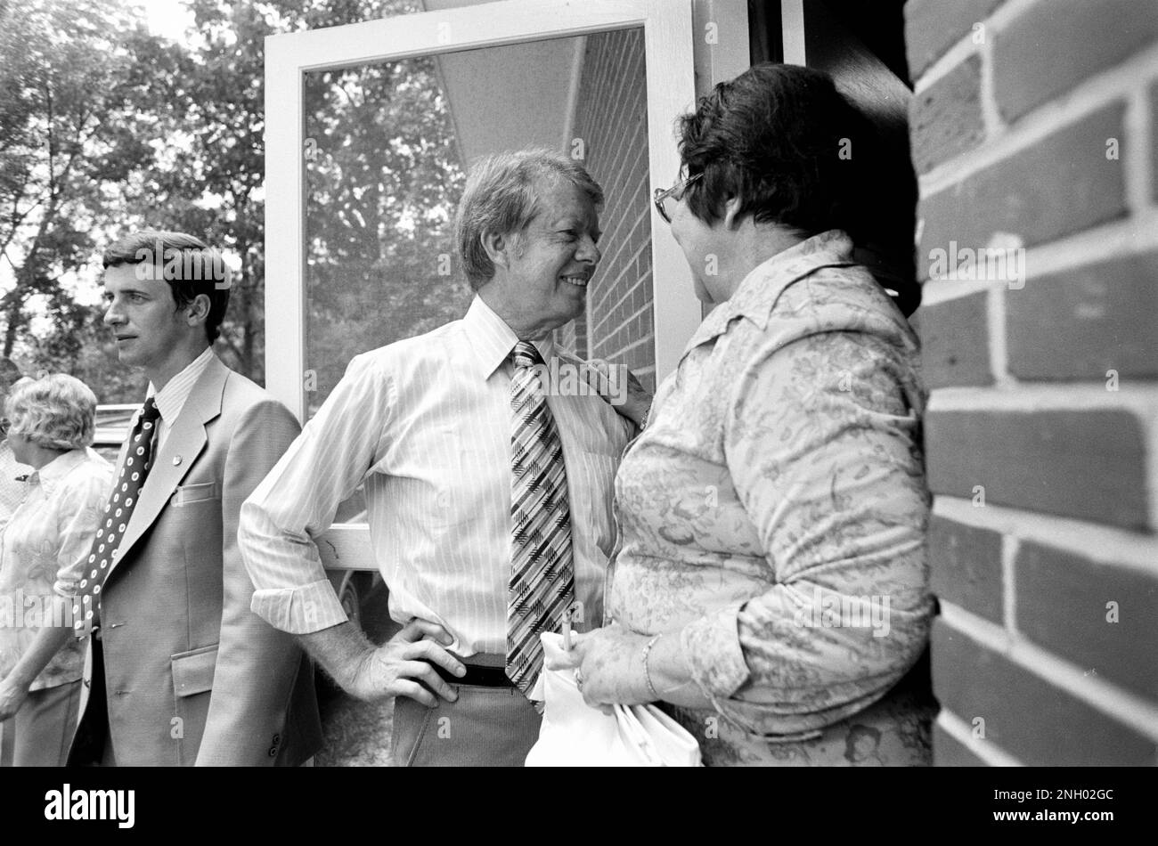 President Jimmy Carter and his wife and First Lady Rosalynn Carter ...