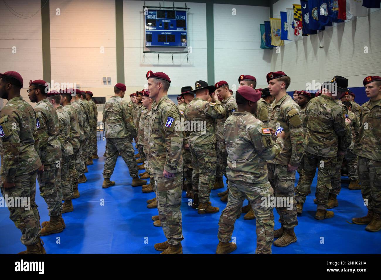 U.S. Soldiers assigned to 173rd Airborne Brigade present the most ...