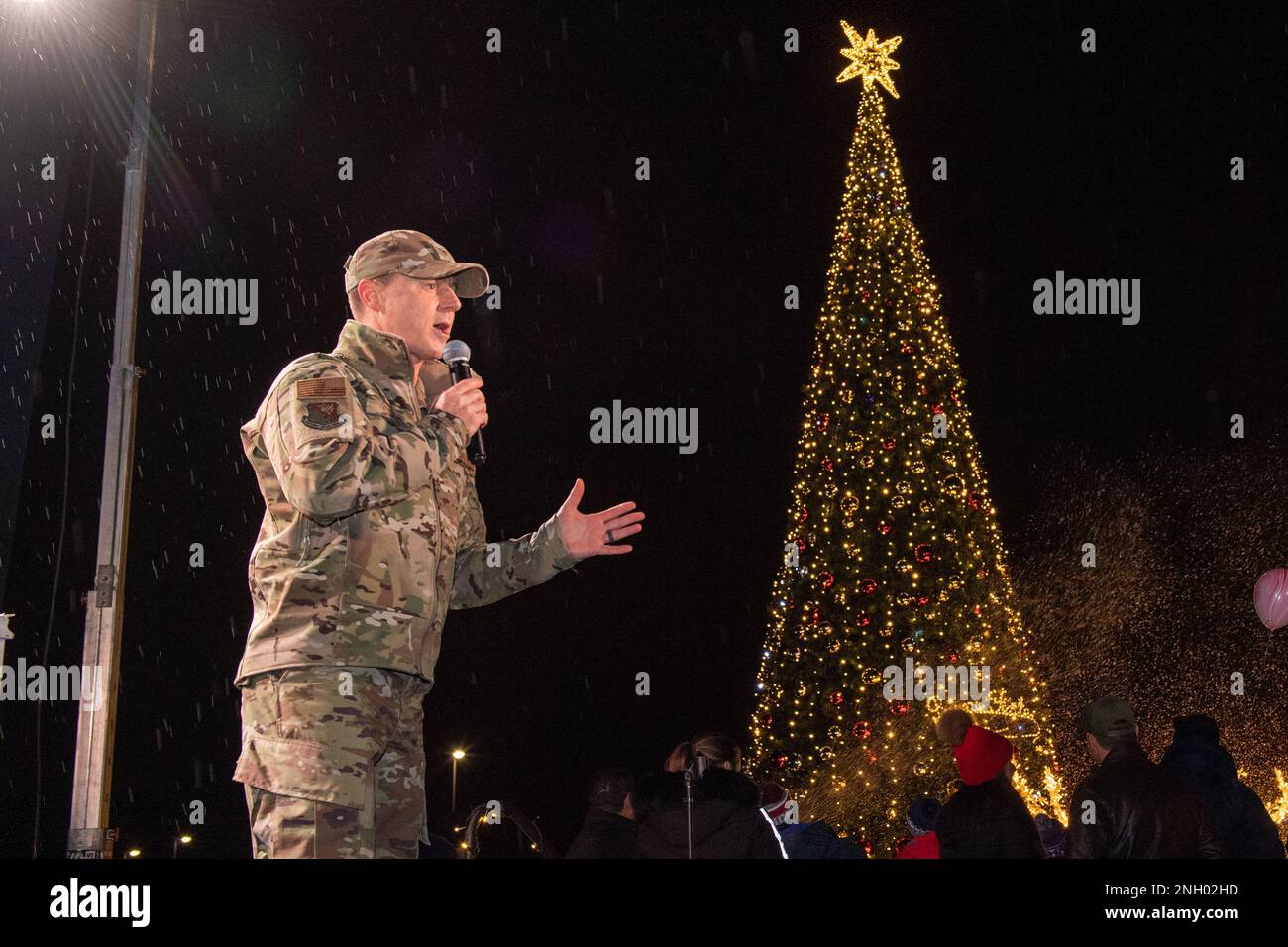 U.S. Air Force Brig. Gen. Tad Clark, 31st Fighter Wing commander ...
